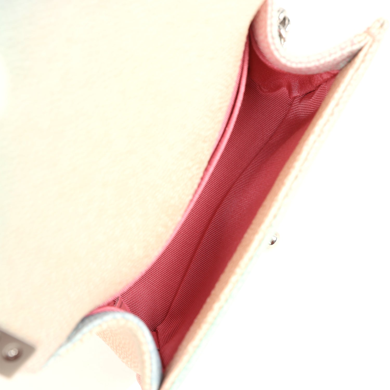 Chanel Mini "Paris-Cuba" Boy Bag Multicolored Caviar Enamel Silver Har