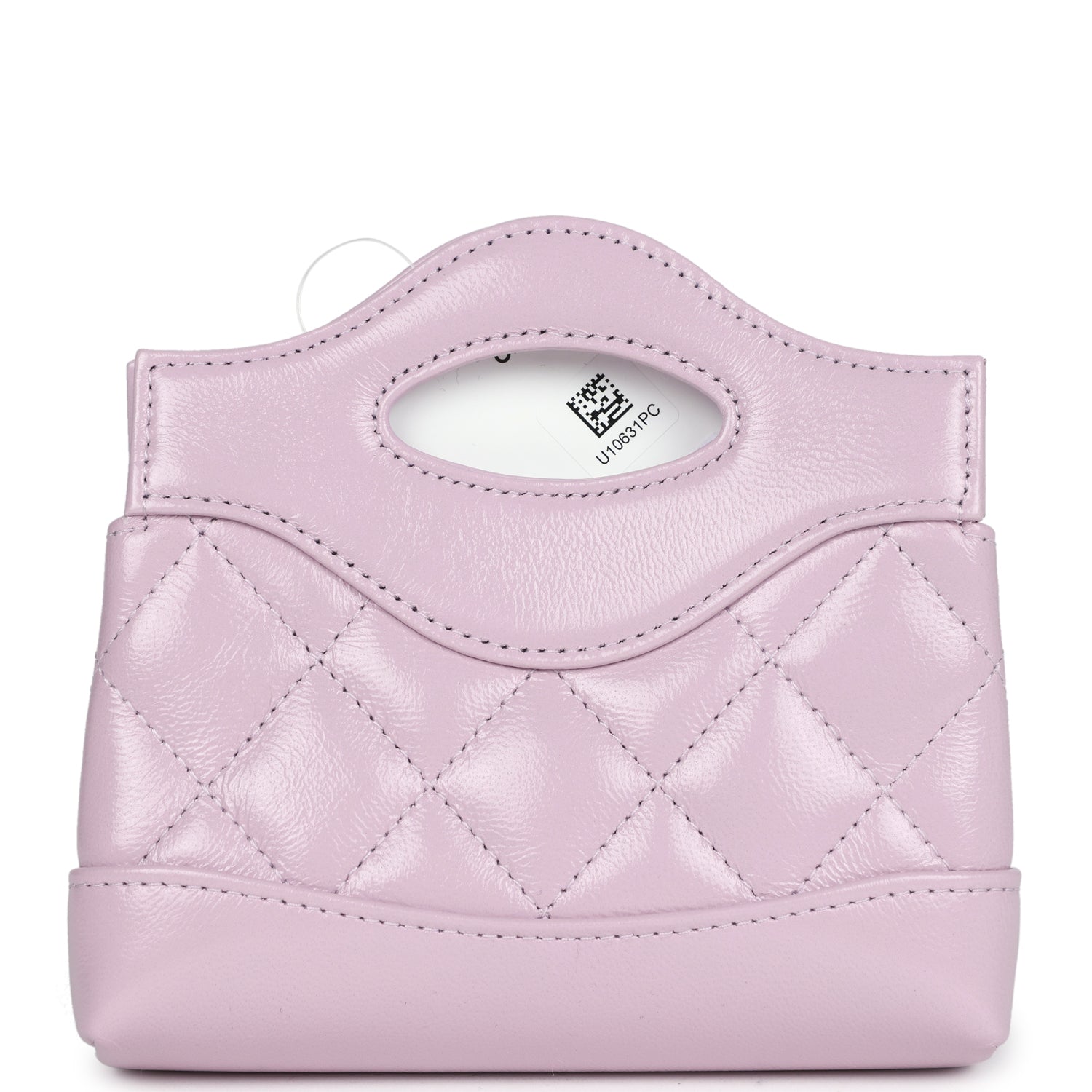 Chanel Micro 31 Shopper Light Purple Shiny Lambskin Light Gold Hardwar