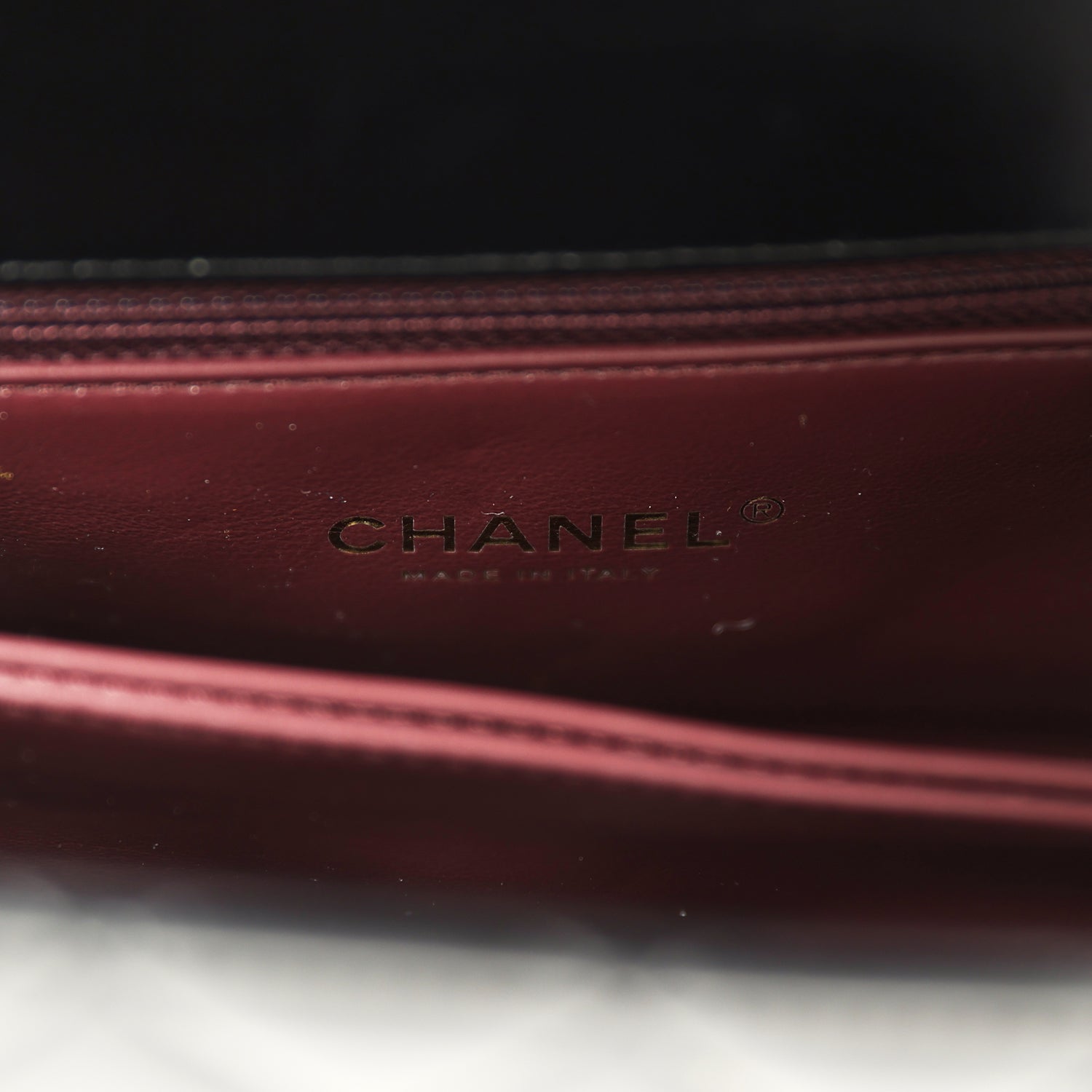 Chanel Mini Coco Top Handle Flap Bag Shiny Calfskin Brushed Gold Hardw