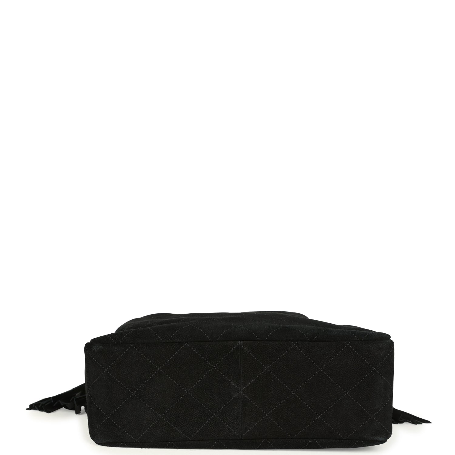 Chanel Large Drawstring Bucket Bag Black Suede Gold Hardware – New ...