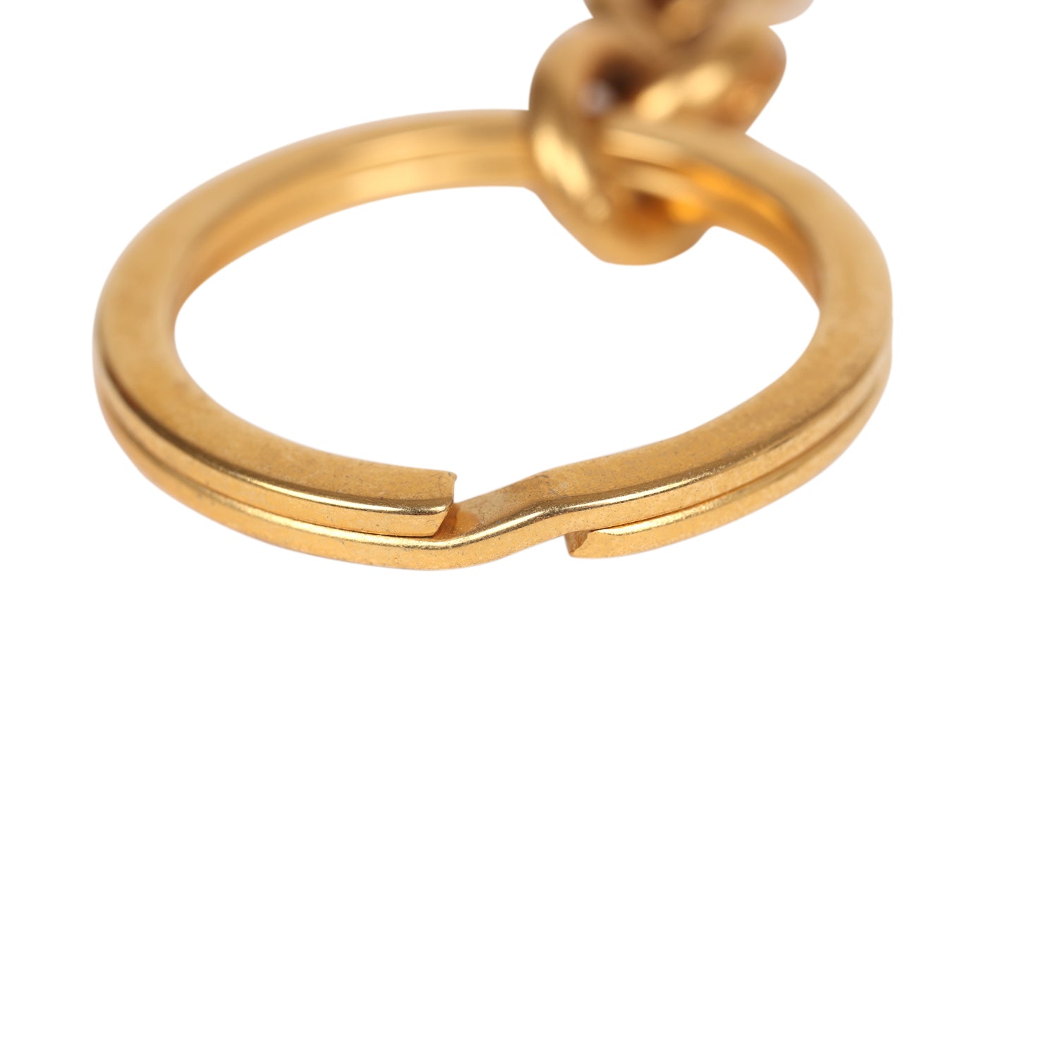 Vintage Chanel 24K Gold Plated Paris Circle Keychain – Madison Avenue ...
