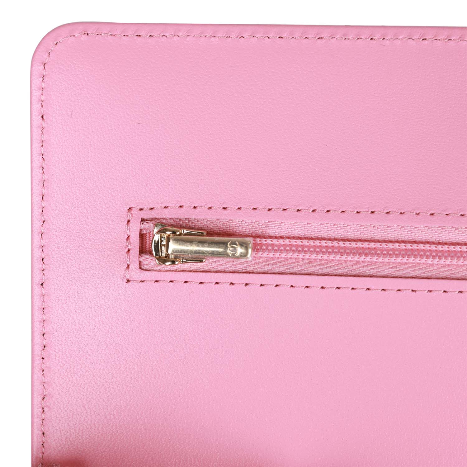 Chanel Wallet On Chain WOC Pink Lambskin Gold Hardware