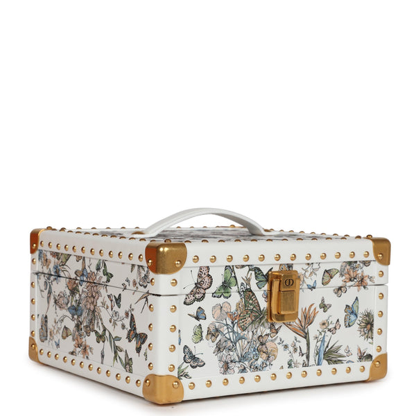 Christian Dior Micro Lady Dior with Small Trunk Multicolor Embroidered