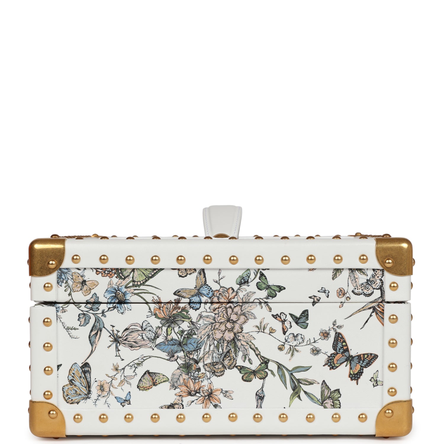 Christian Dior Micro Lady Dior with Small Trunk Multicolor Embroidered