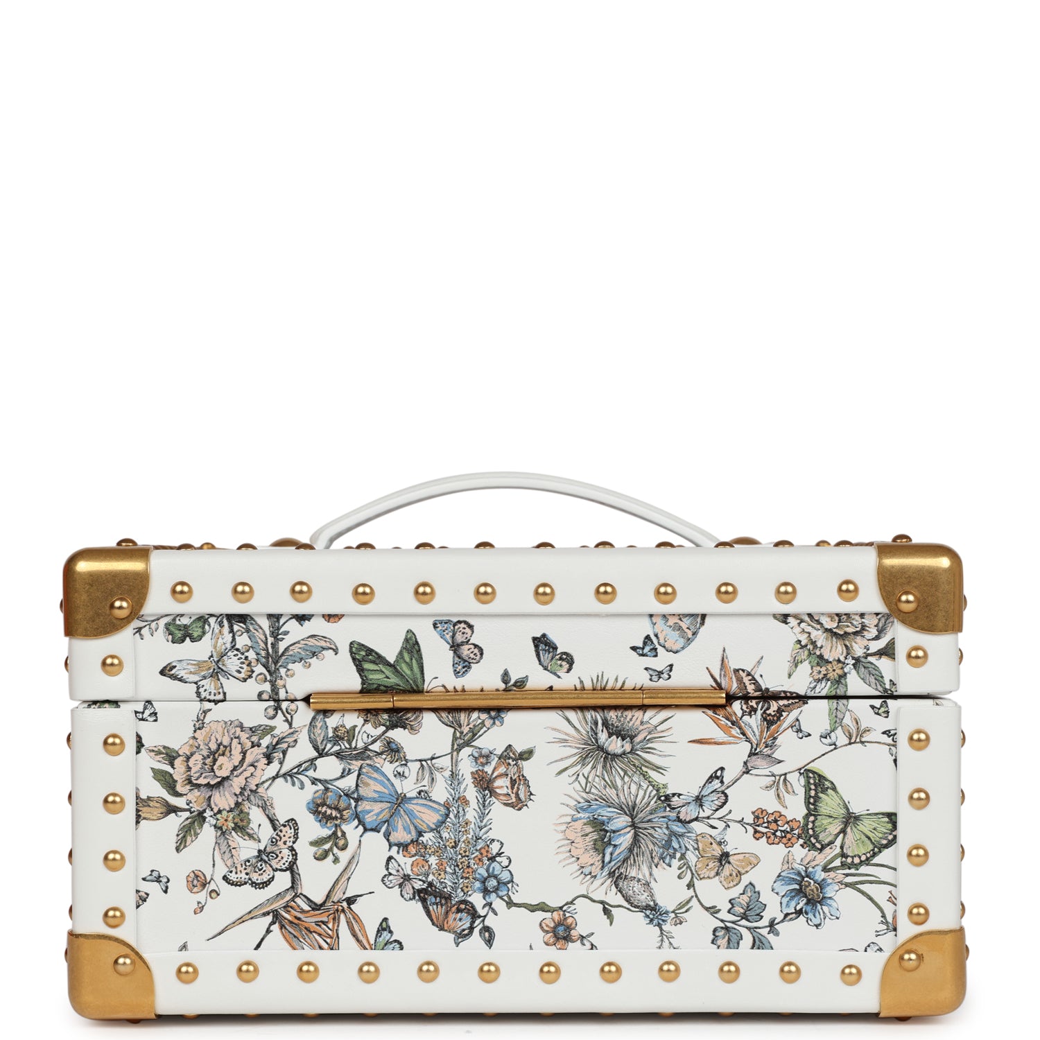 Christian Dior Micro Lady Dior with Small Trunk Multicolor Embroidered