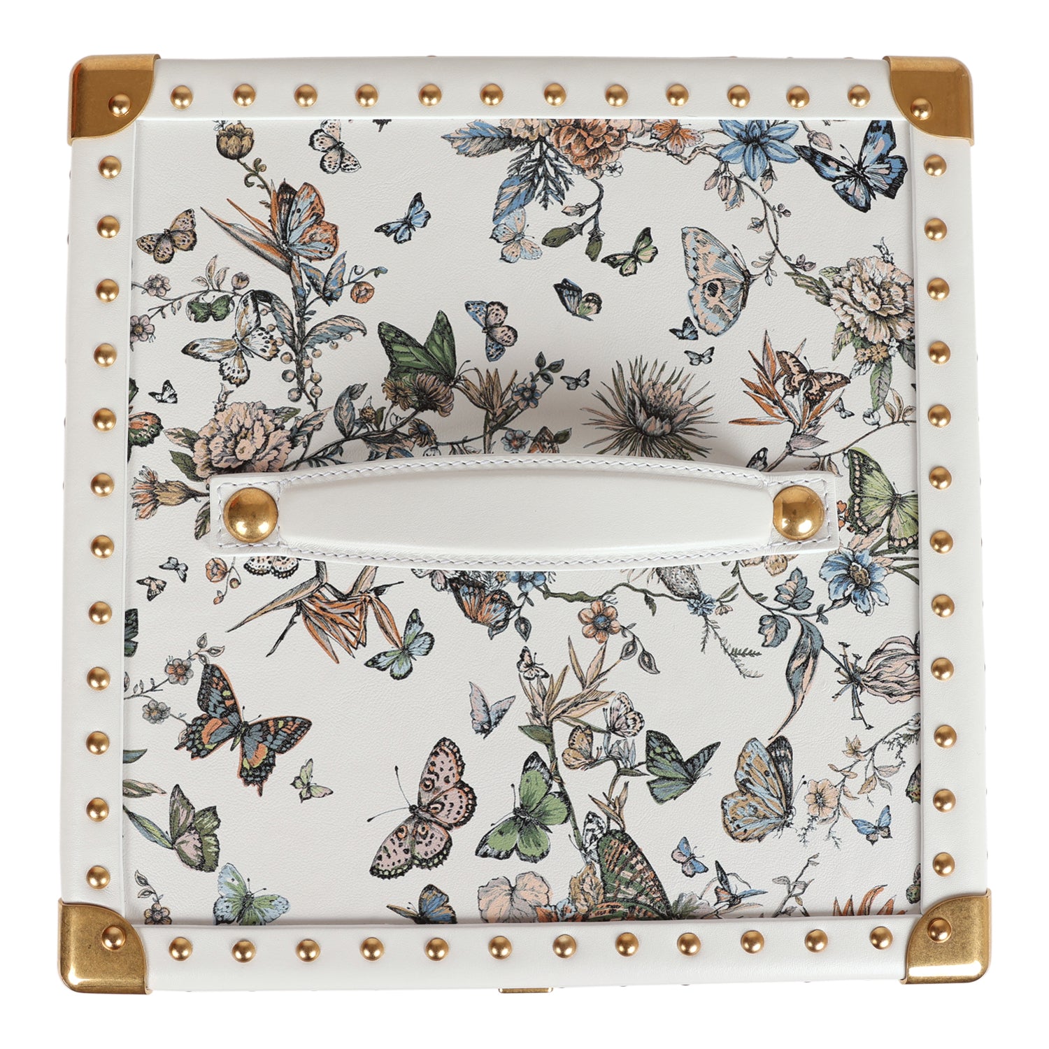 Christian Dior Micro Lady Dior with Small Trunk Multicolor Embroidered