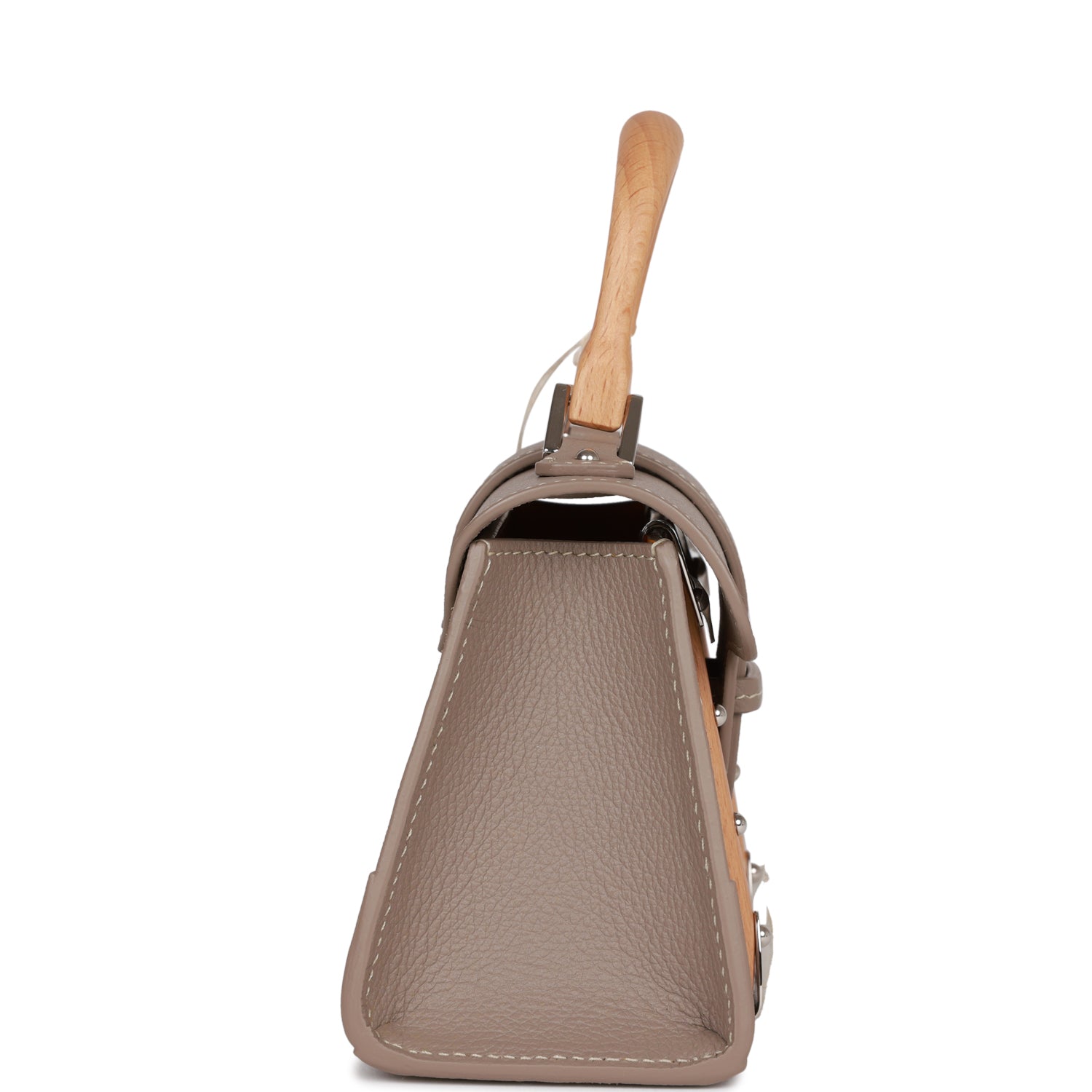Goyard Saigon Structure Nano Bag Greige Goyardine Palladium Hardware