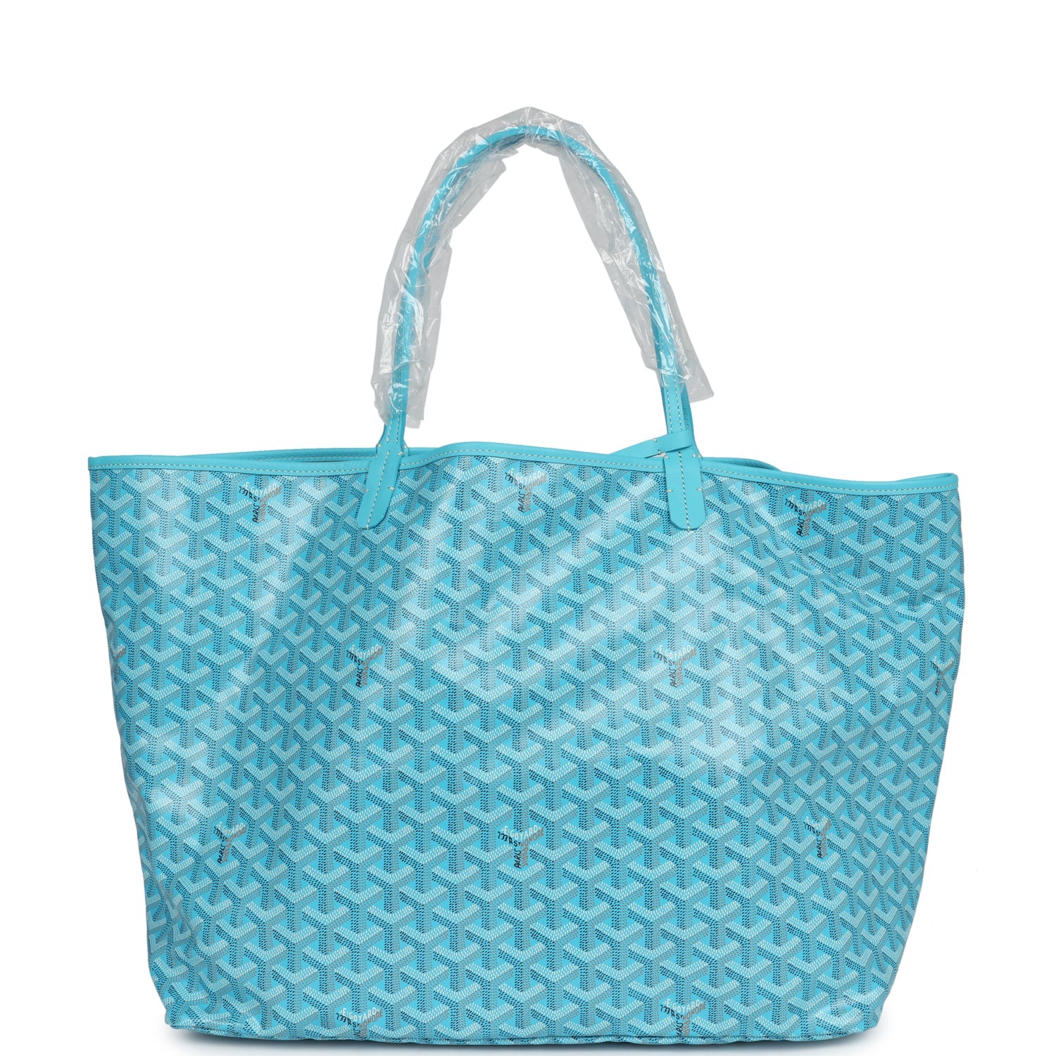 Goyard Goyardine Turquoise Saint Louis GM Tote Bag & Balise Towel Pall