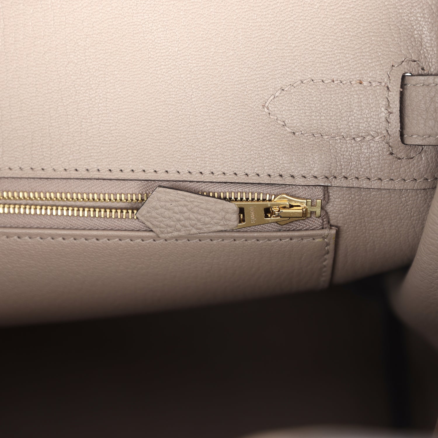 Custom Leopard Swarovski Crystal Hermes Birkin 30 Gris Asphalte Togo G