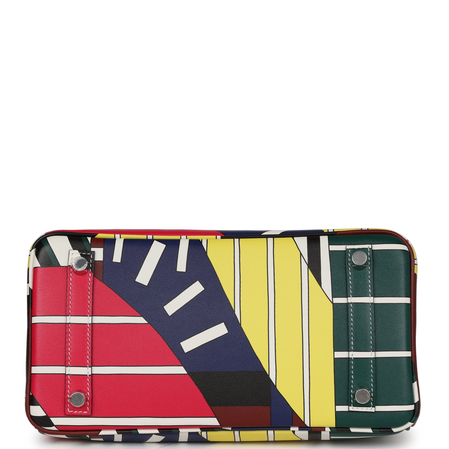 Hermes "One Two Three and Away We Go" Birkin 25 Multicolor Swift Palla