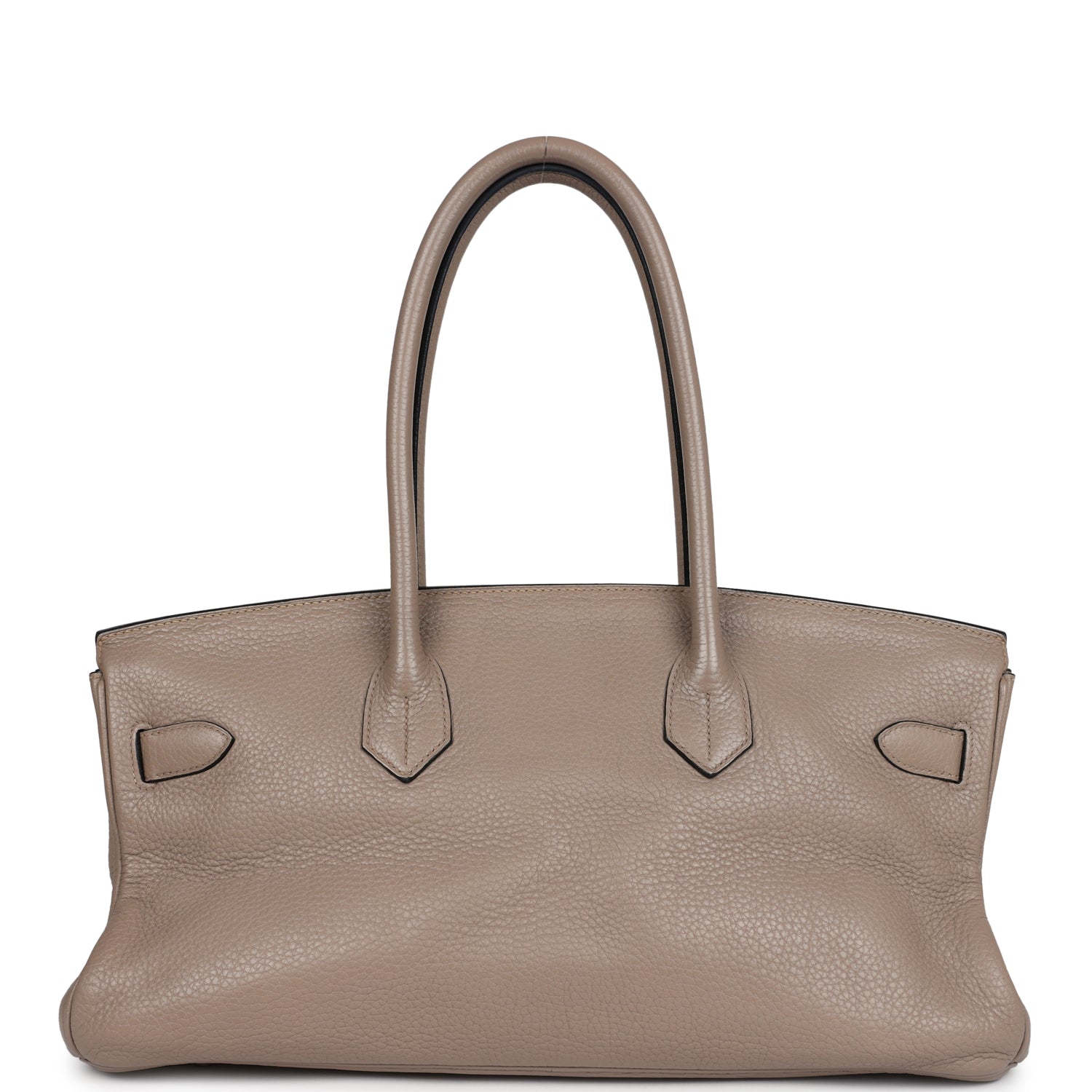 Pre-owned Hermes Shoulder Birkin 42 JPG Gris Tourterelle Clemence Pall