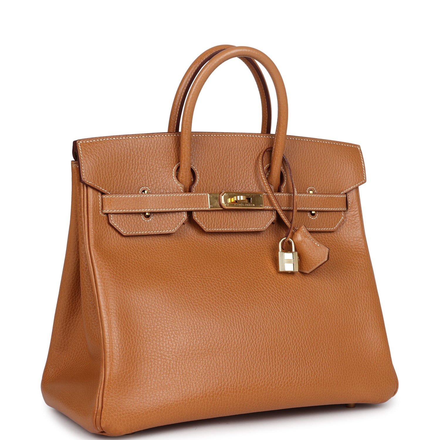 Vintage Hermes HAC Birkin 32 Naturel Ardennes Gold Hardware