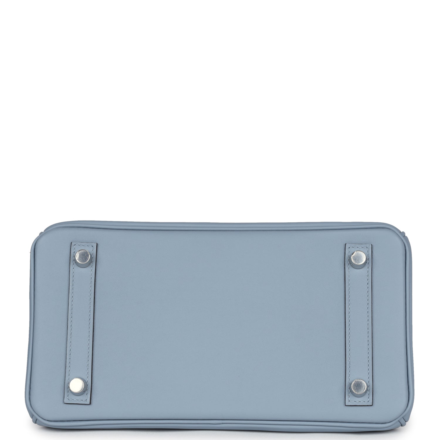 Hermes Birkin 25 Bleu Lin Swift Palladium Hardware