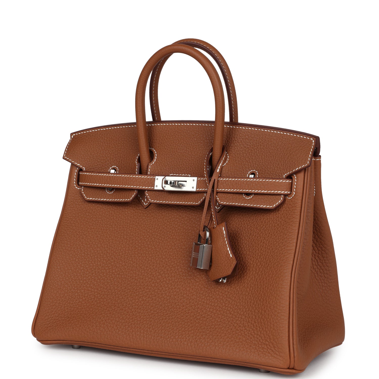 Hermes Birkin 25 Gold Togo Palladium Hardware