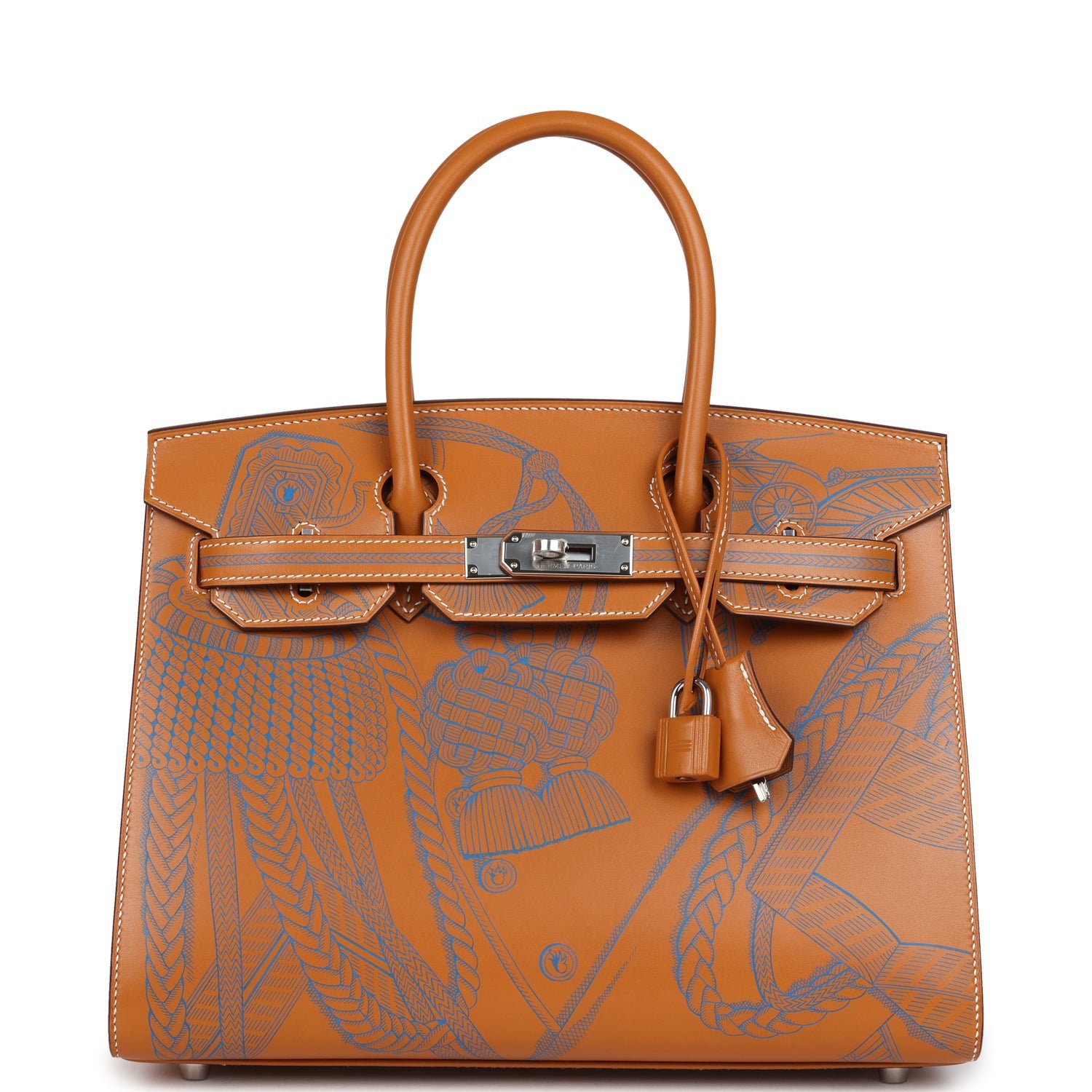 Hermes Birkin Sellier 30 "Zouaves Et Dragons" Naturel Sable Butler Pal