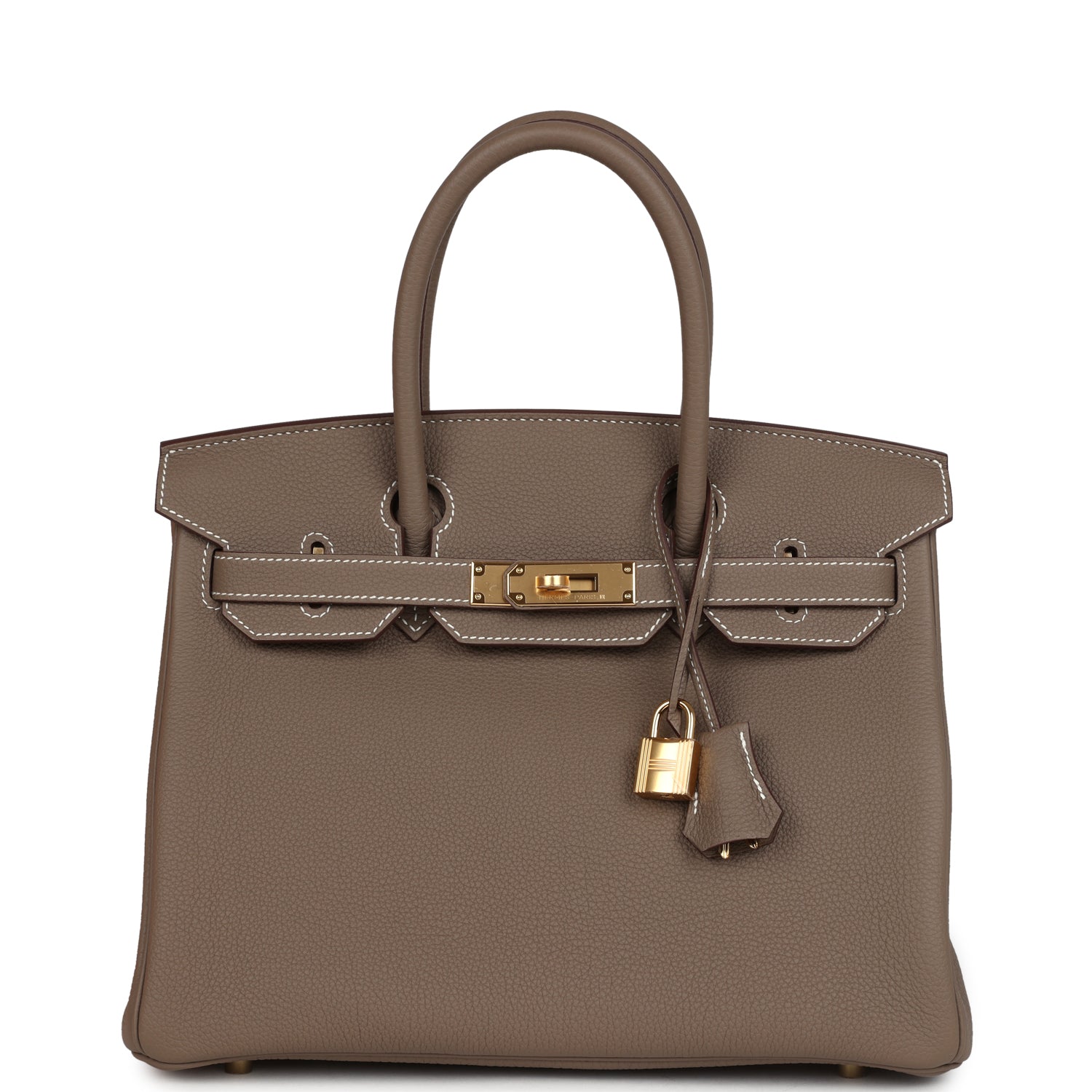 Hermes Birkin 30 Etoupe Togo Gold Hardware