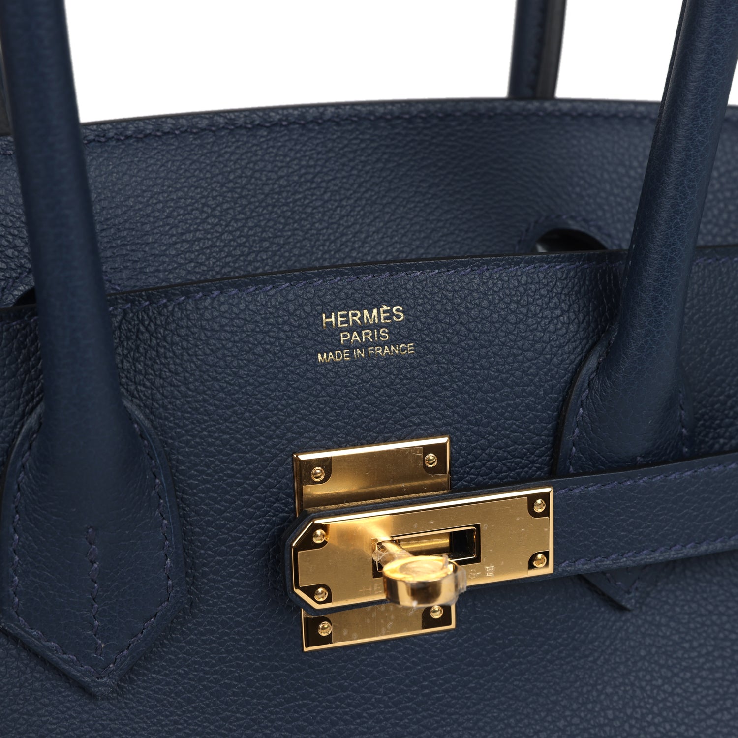 Hermes Shoulder Birkin Light 29 Bleu Abysse Evercolor Gold Hardware