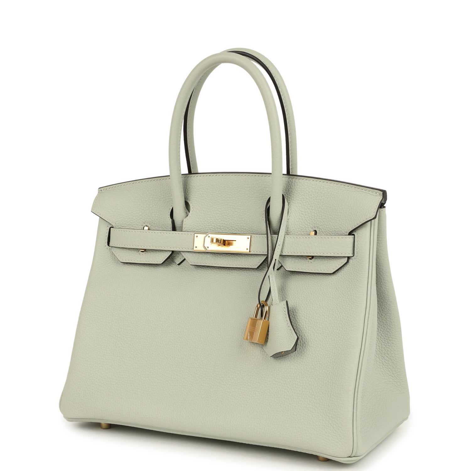 Hermes Birkin 30 Gris Neve Togo Gold Hardware – New & Authentic