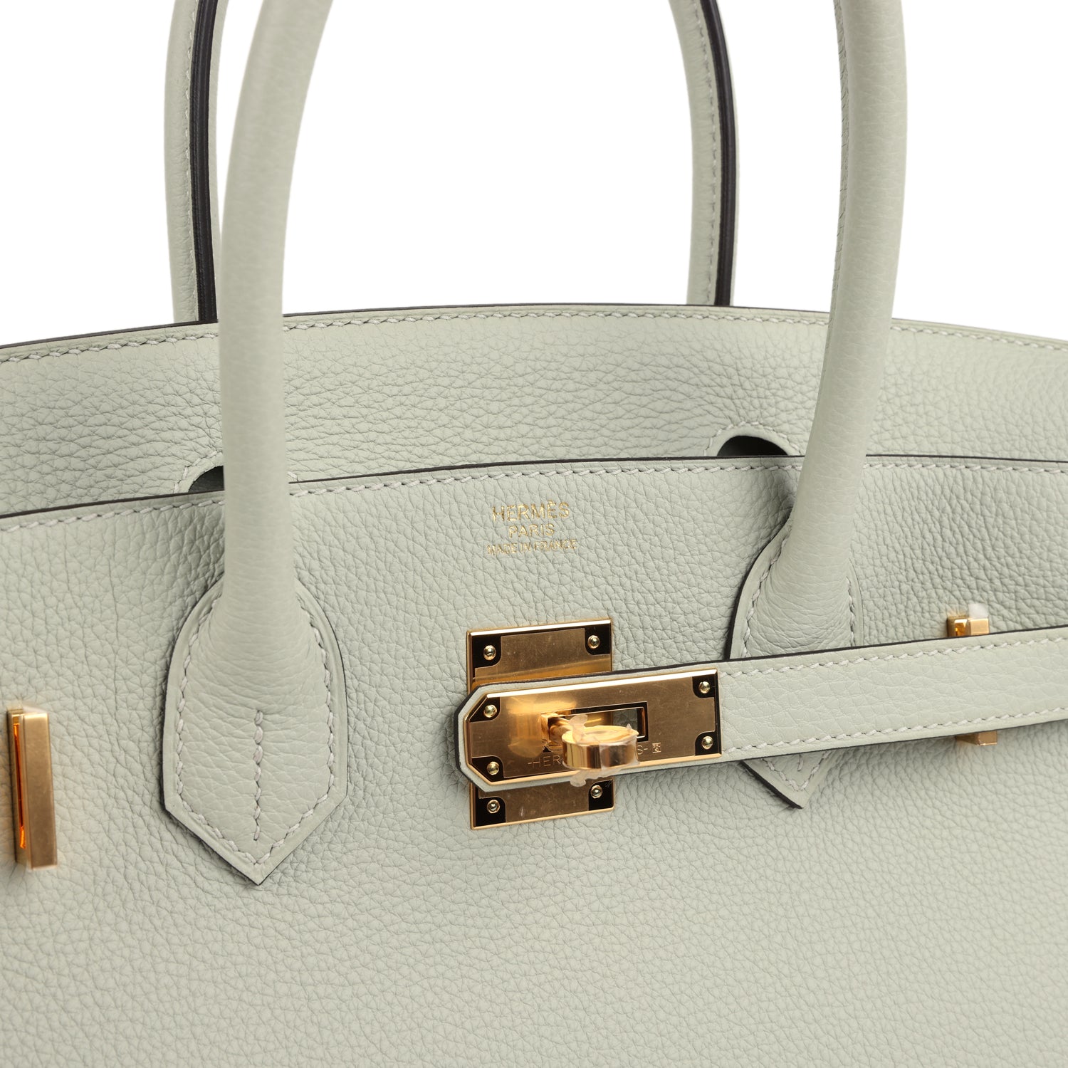 Hermes Birkin 30 Gris Neve Togo Gold Hardware – New & Authentic