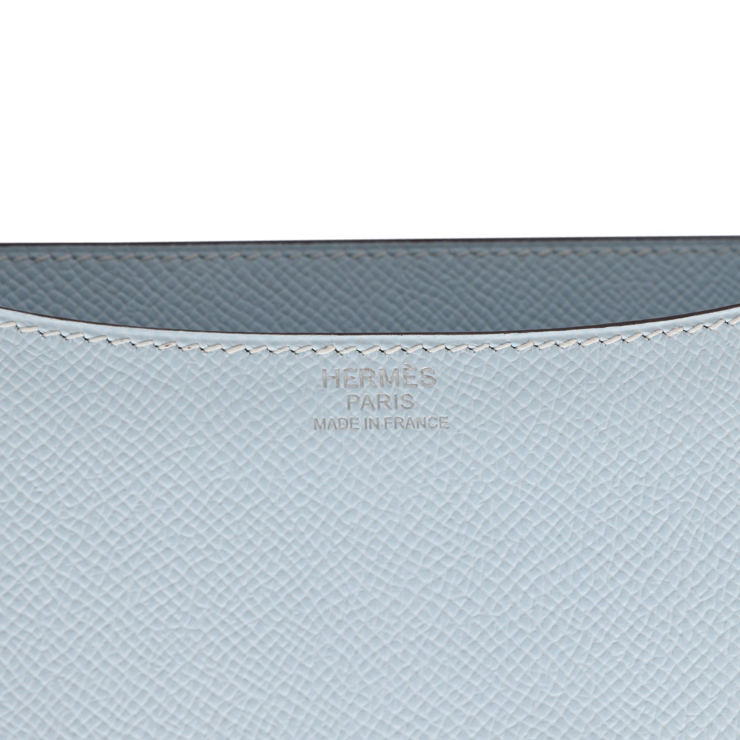 Hermes Constance 24 Bleu Brume Epsom Palladium Hardware