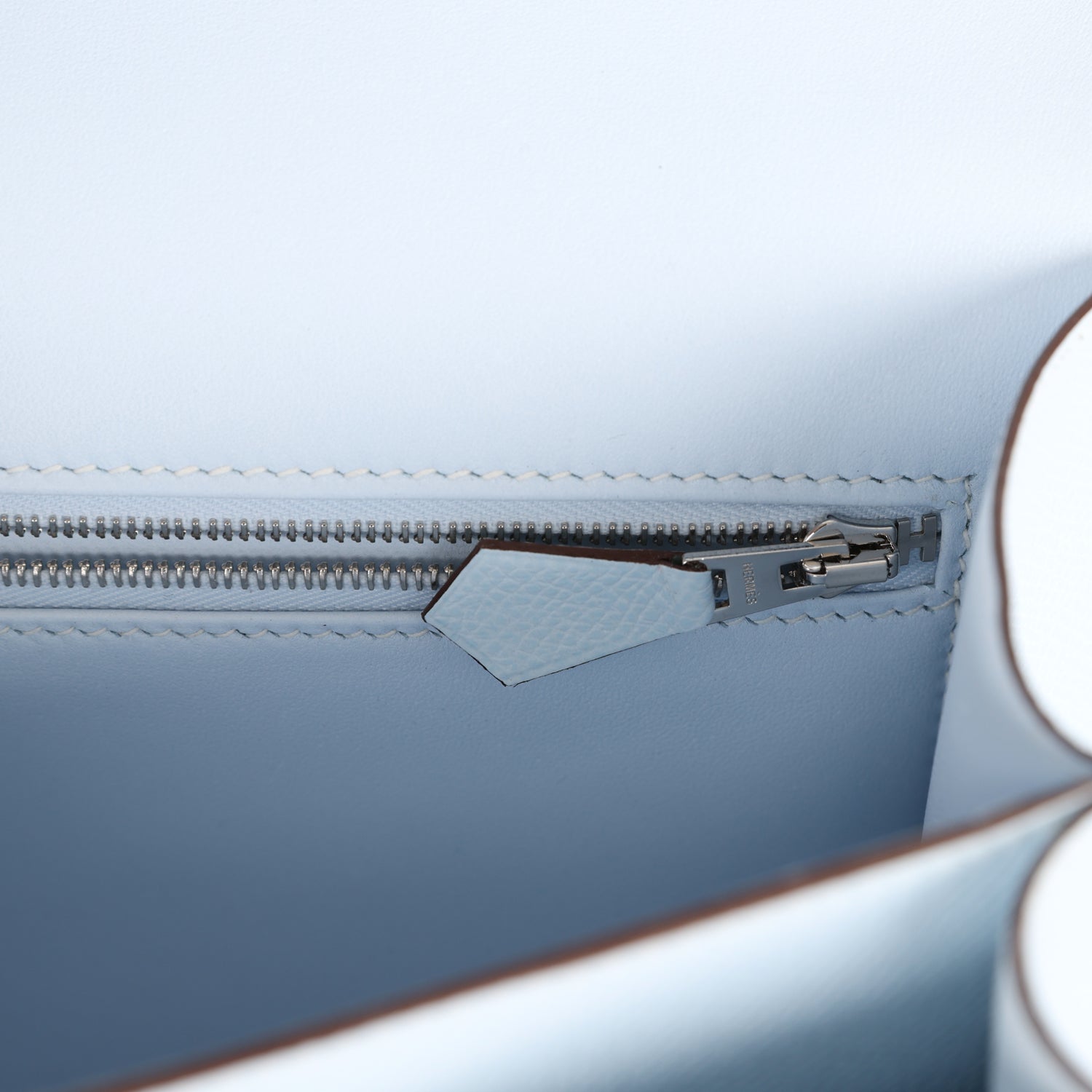 Hermes Constance 24 Bleu Brume Epsom Palladium Hardware