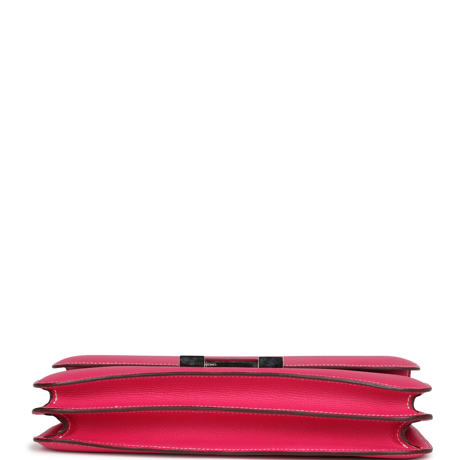 Pre-owned Hermes Constance Elan Rose Tyrien Epsom Palladium Hardware