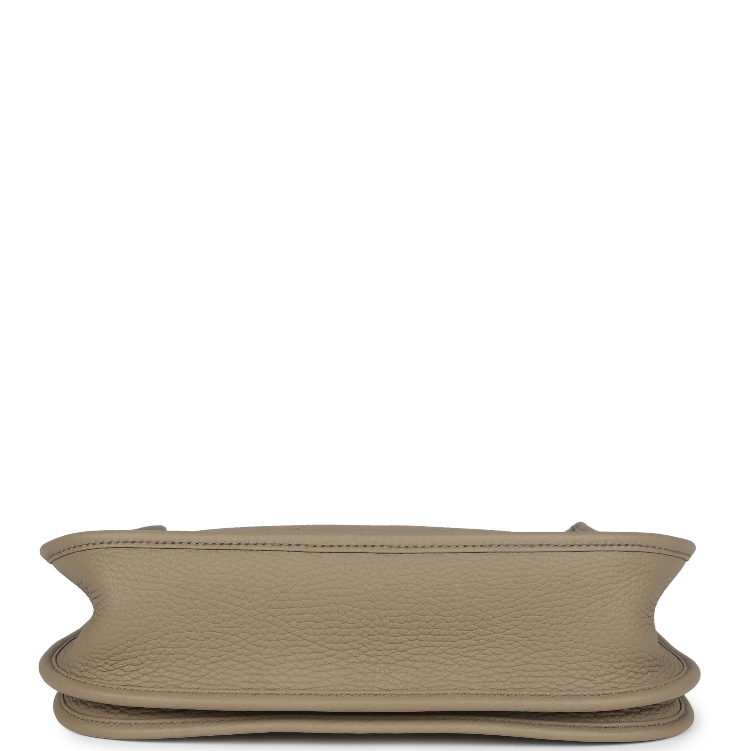 Hermes Evelyne III PM Beige Marfa Clemence Palladium Hardware