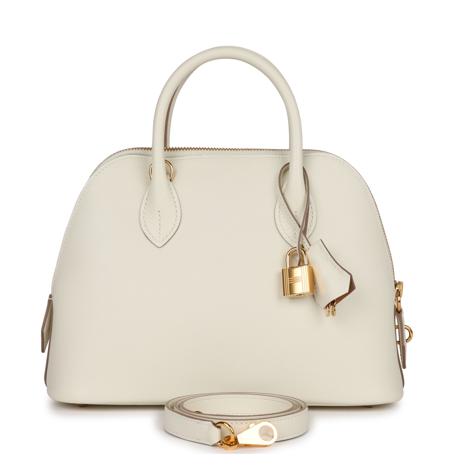 Hermes 1923 Bolide 25 Mushroom Evercolor Verso Gold Hardware