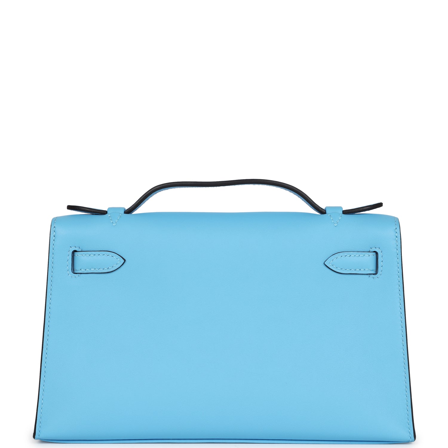 Hermes Kelly Pochette Celeste Swift Gold Hardware – Madison Avenue Couture