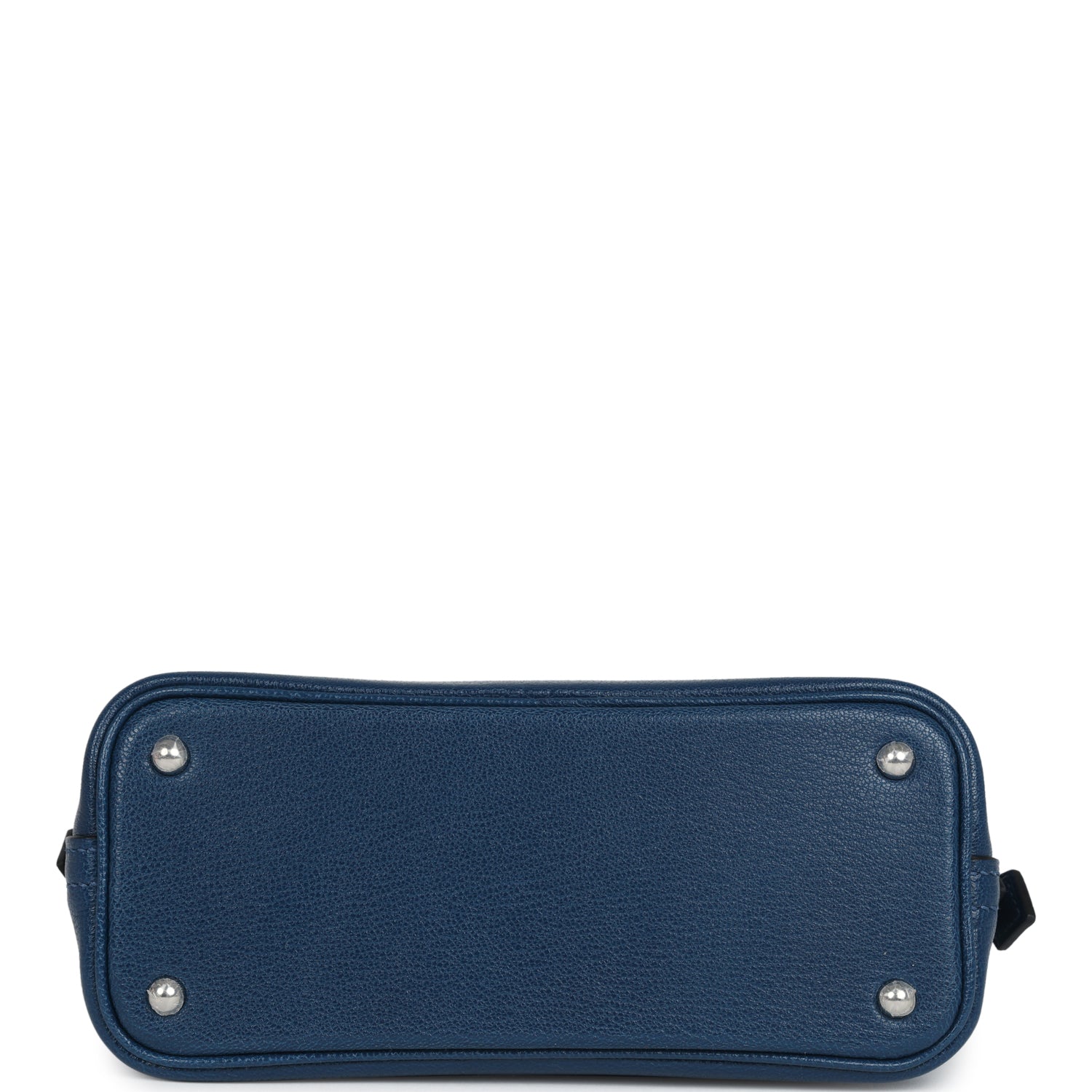 Hermes Mini 1923 Bolide Deep Bleu Chevre Chamkila Palladium Hardware