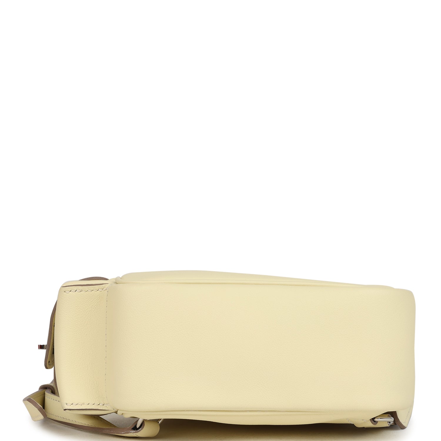 Hermes Mini Kelly Jump Backpack Jaune Milton Swift Palladium Hardware