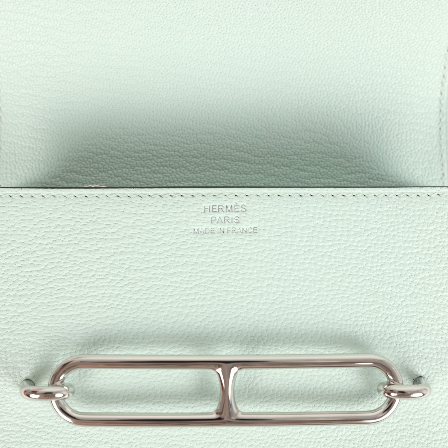 Hermes Roulis Slim Wallet Vert Fizz Chevre Palladium Hardware