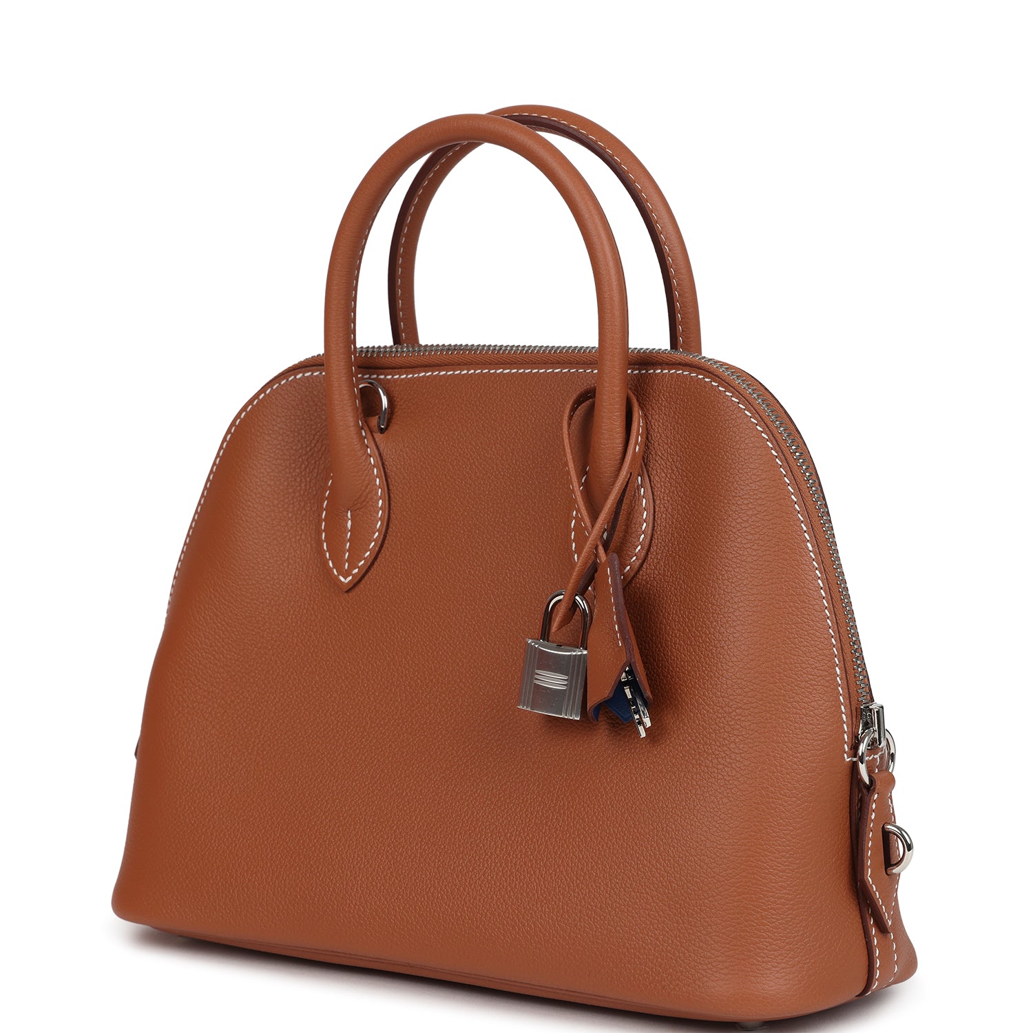 Hermes 1923 Bolide 25 Gold Verso Evercolor Palladium Hardware