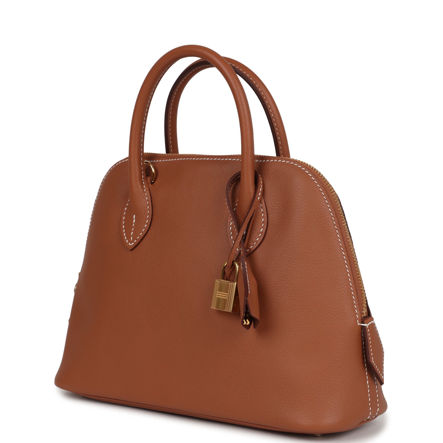 Hermes 1923 Bolide 25 Gold Evercolor Gold Hardware