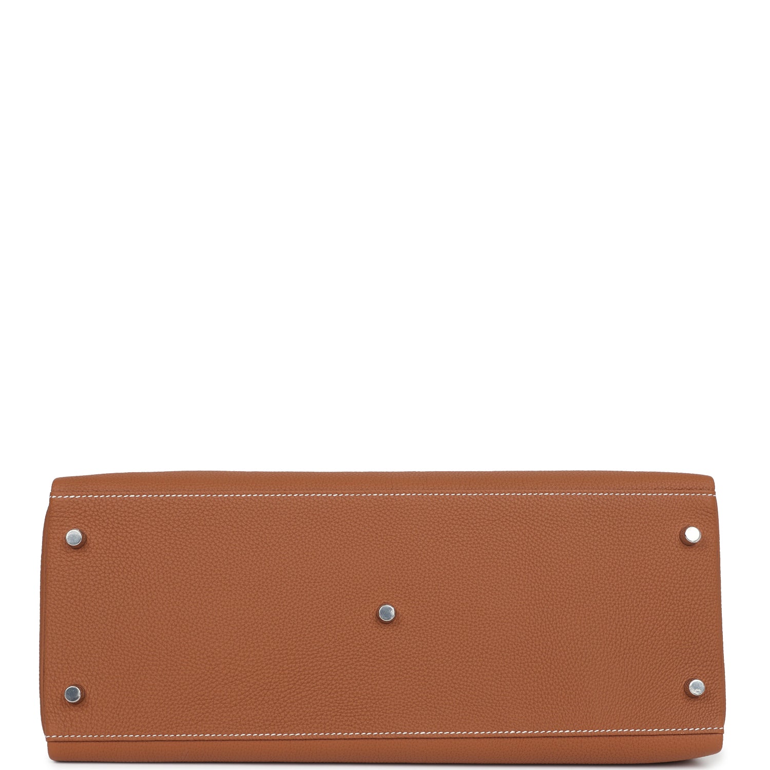 Hermes Kelly 42 Maxi Gold Togo Palladium Hardware