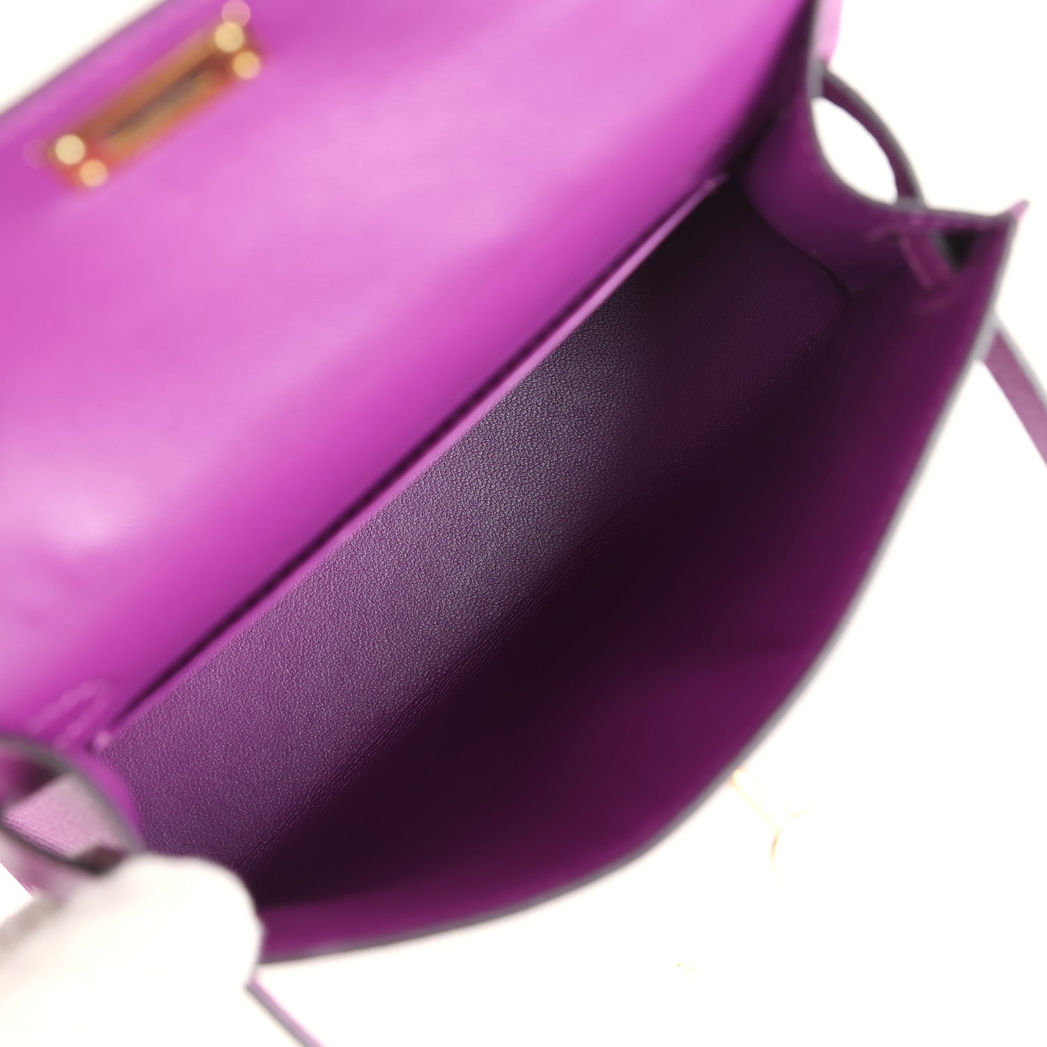 Hermes Kelly Sellier 20 Anemone Epsom Gold Hardware