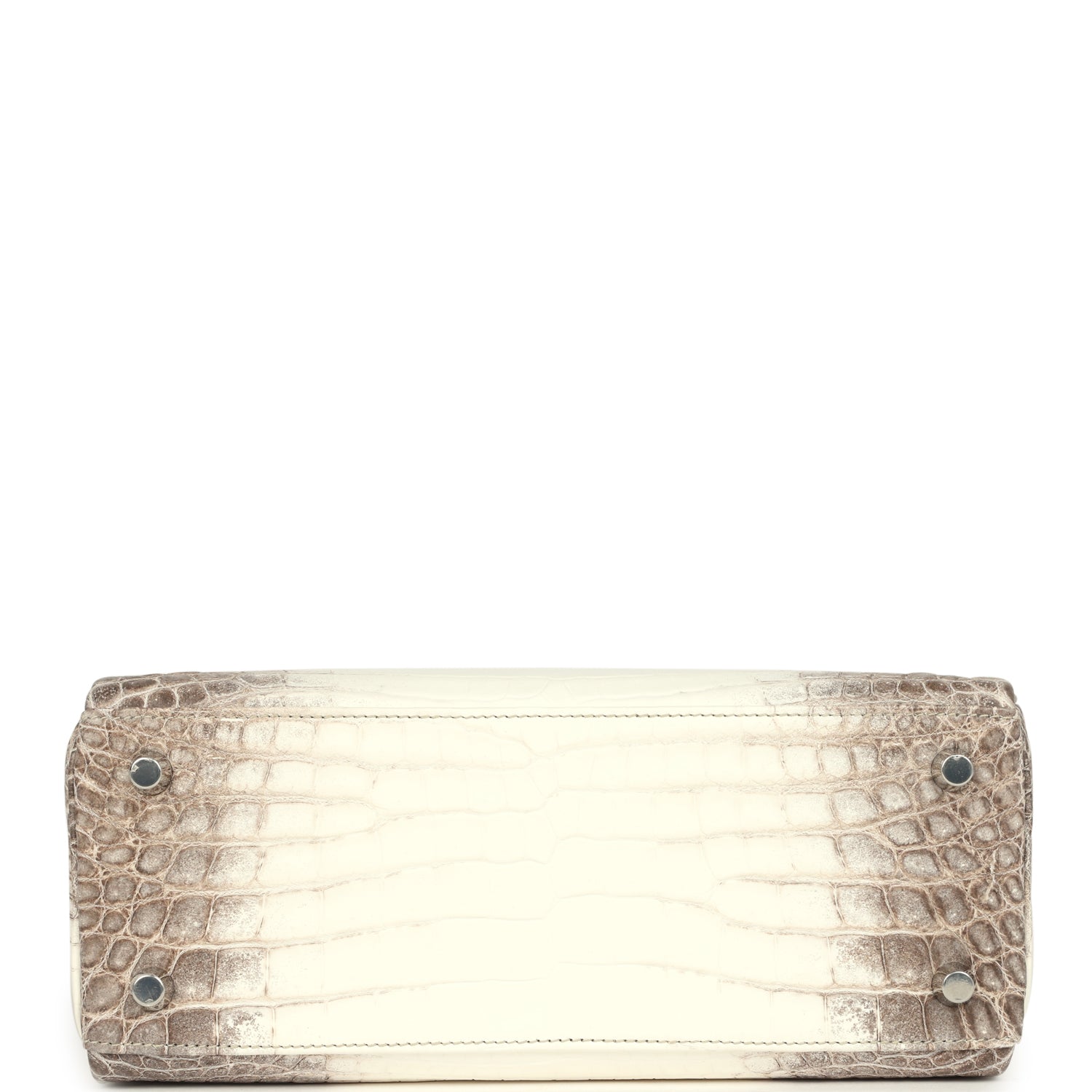 Hermes Kelly Retourne 25 Himalaya Niloticus Crocodile Palladium ...