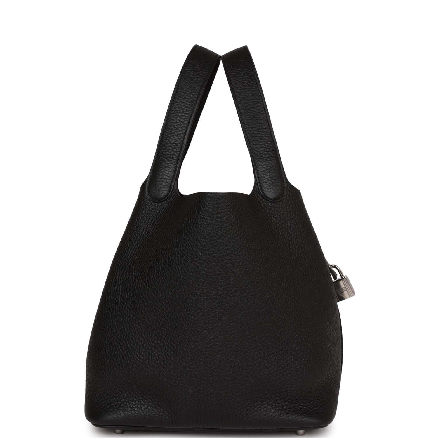 Hermes Picotin Lock 22 Black Clemence Palladium Hardware – Madison ...