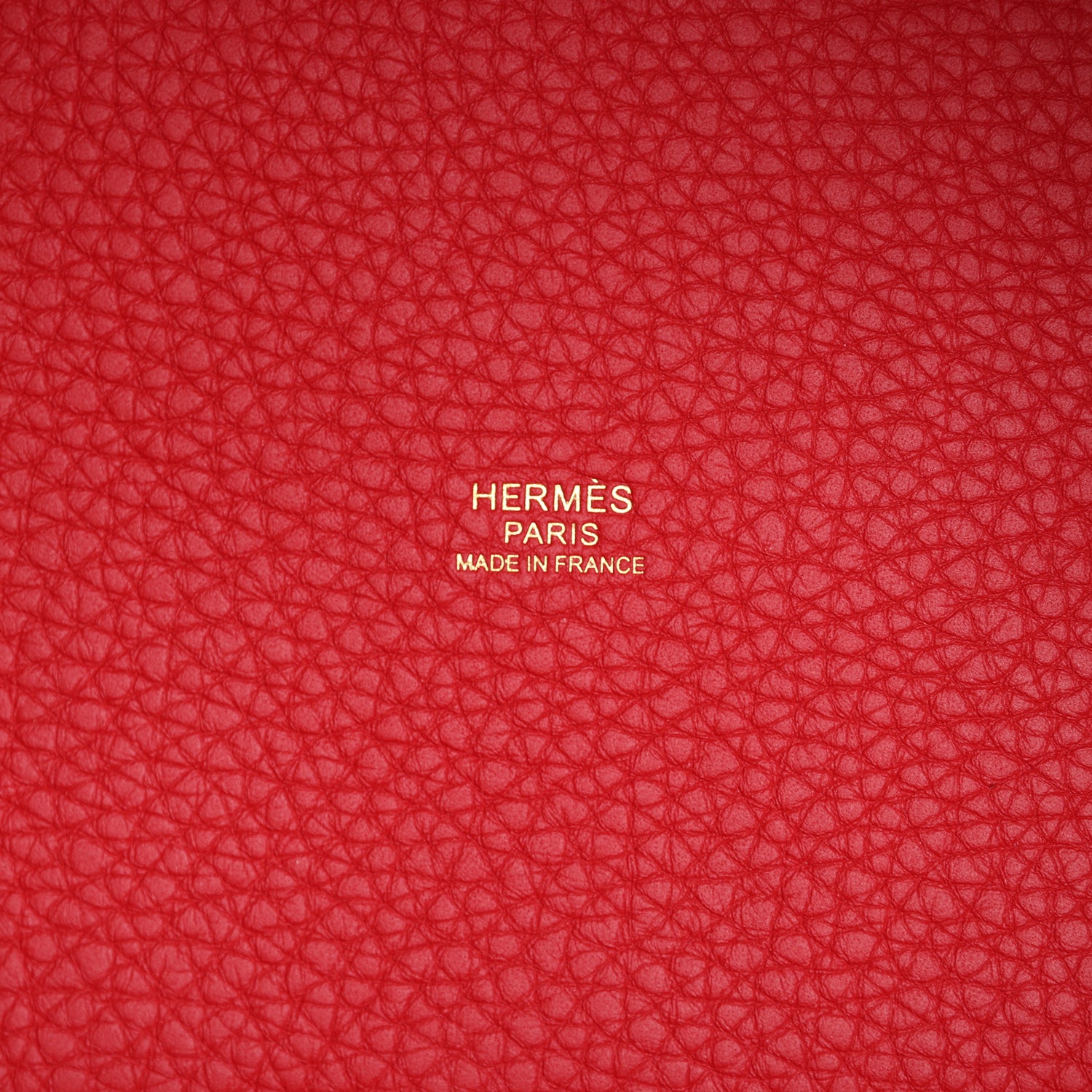 Hermes Picotin Lock 18 Vermillion Clemence Gold Hardware