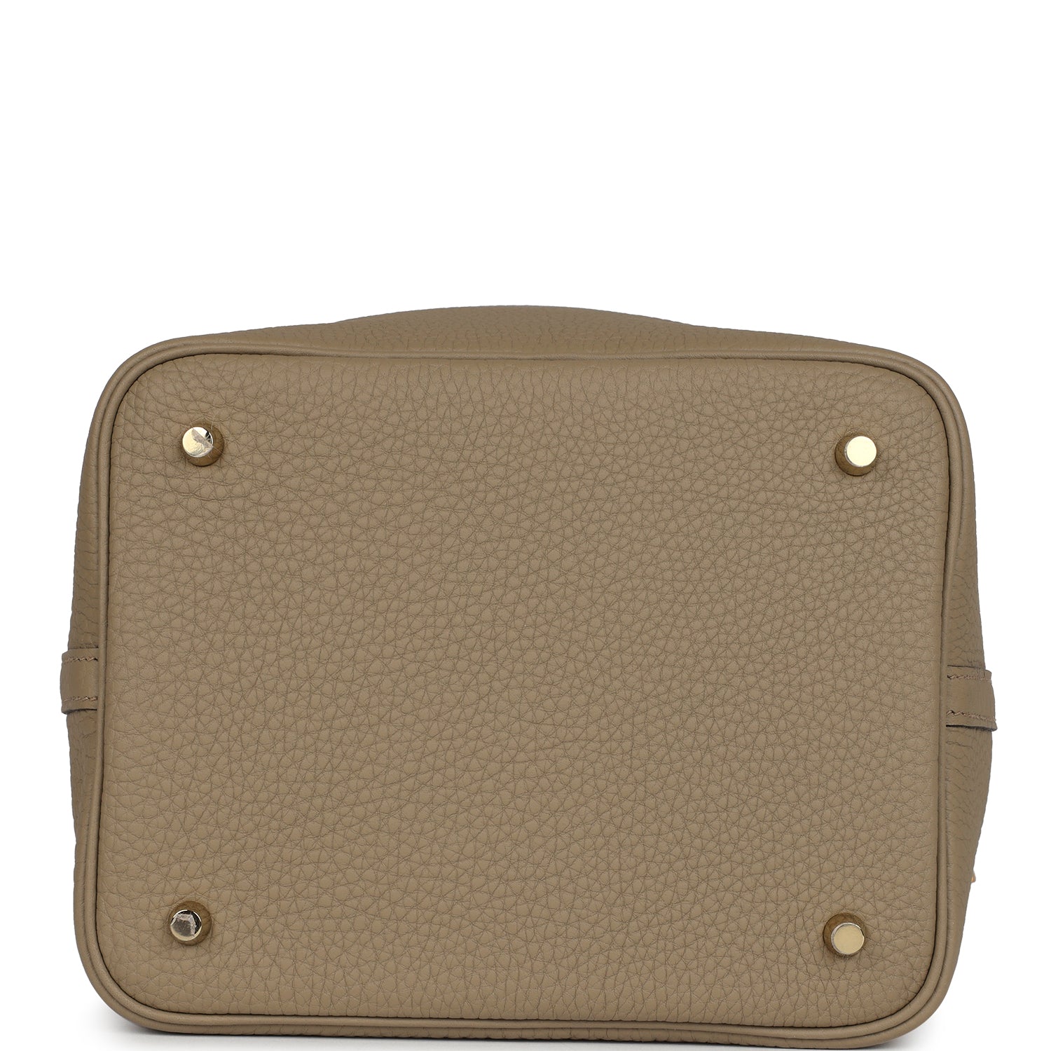 Hermes Picotin Lock 22 Beige Marfa Clemence Gold Hardware