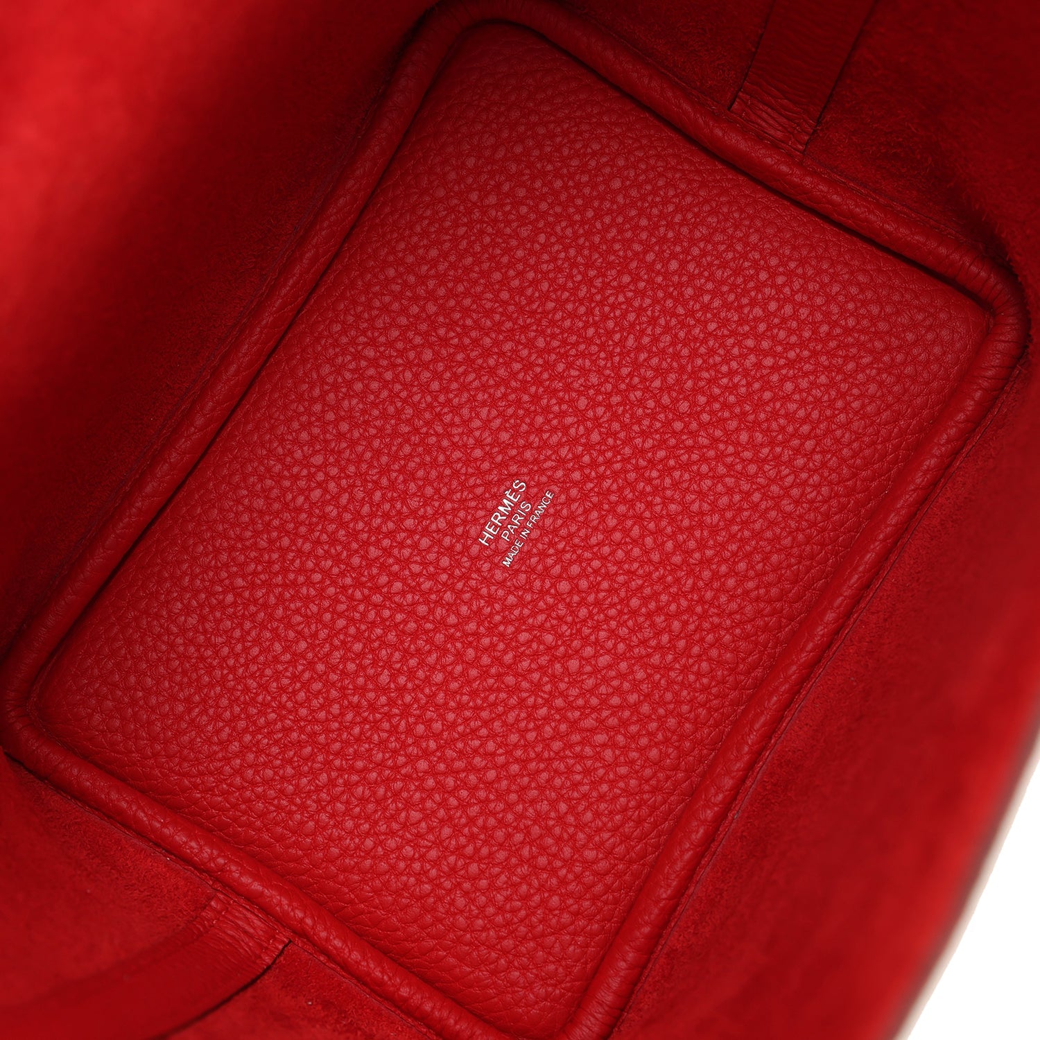 Hermes Picotin Lock 18 Rouge Radieux Clemence Palladium Hardware