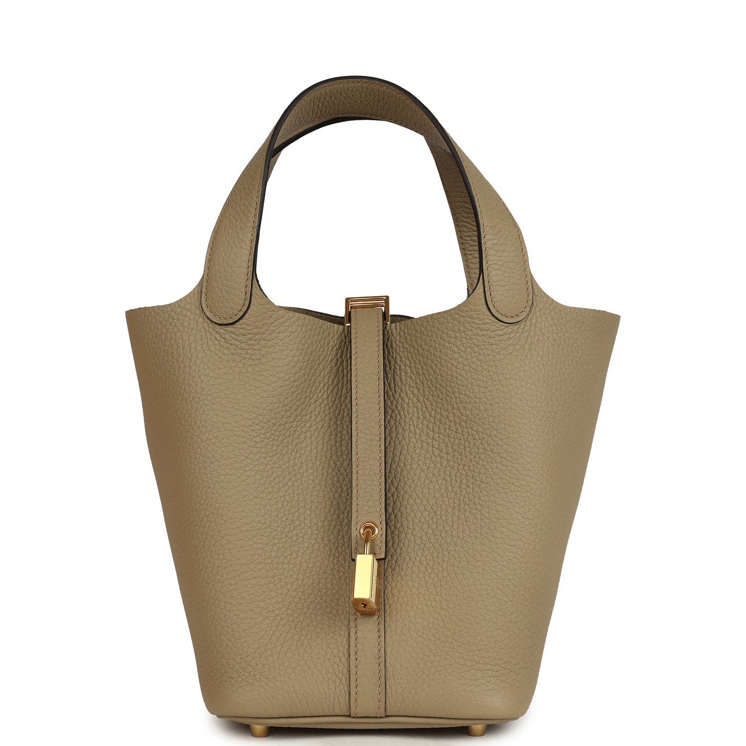 Hermes Picotin Lock 18 Beige Marfa Clemence Gold Hardware – New & Authentic