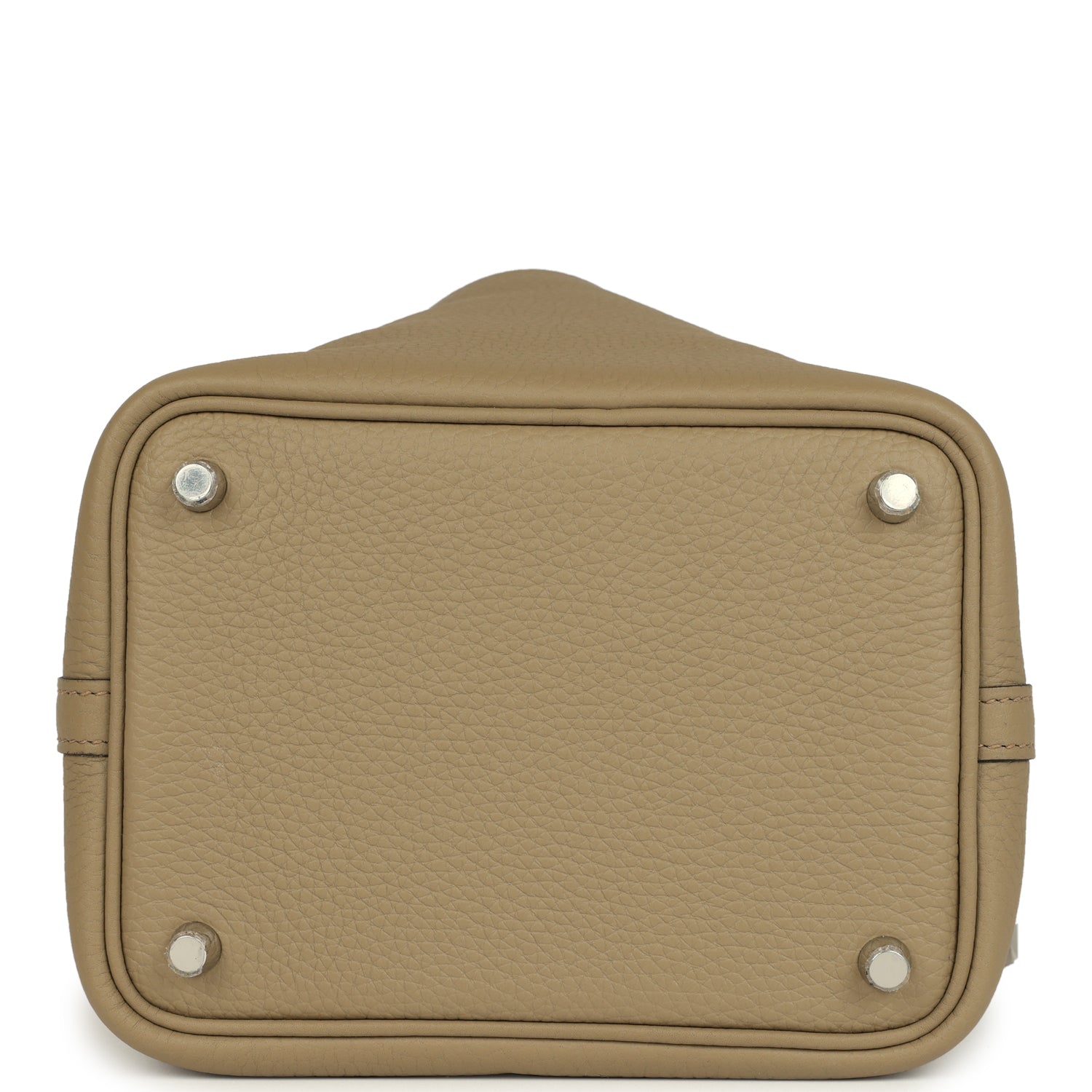 Hermes Picotin Lock 18 Beige Marfa Clemence Palladium Hardware – New ...