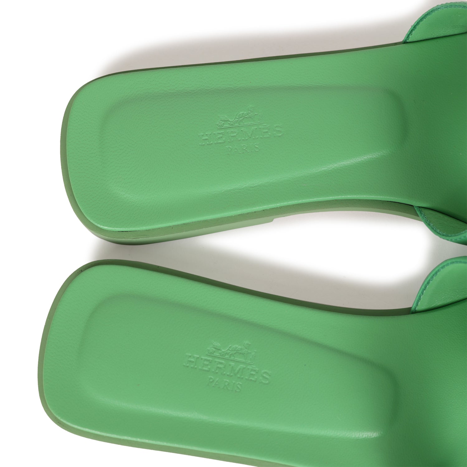 Hermes Oran Sandal Vert Promme Epsom 39 EU – Madison Avenue Couture