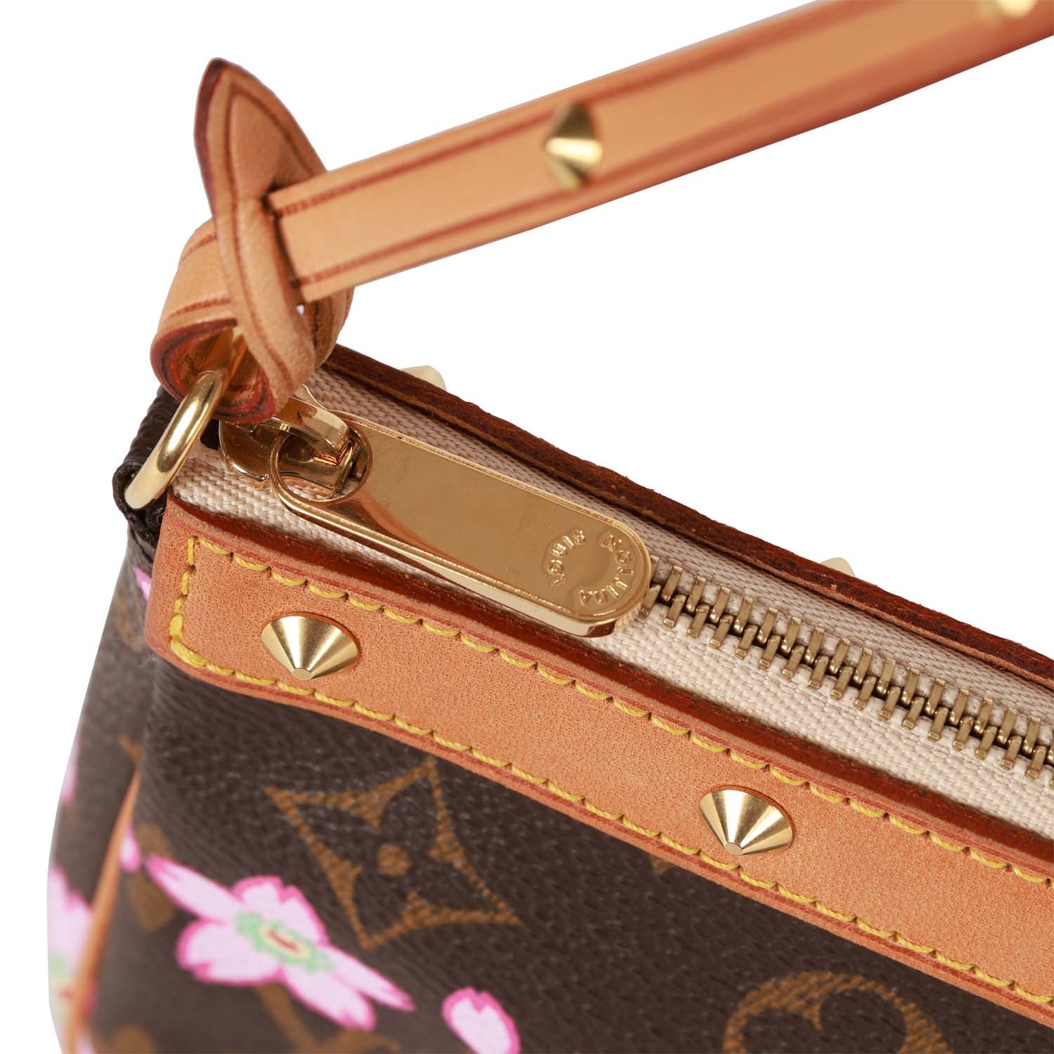 Vintage Louis Vuitton x Takashi Murakami Monogram Cherry Blossom Poche