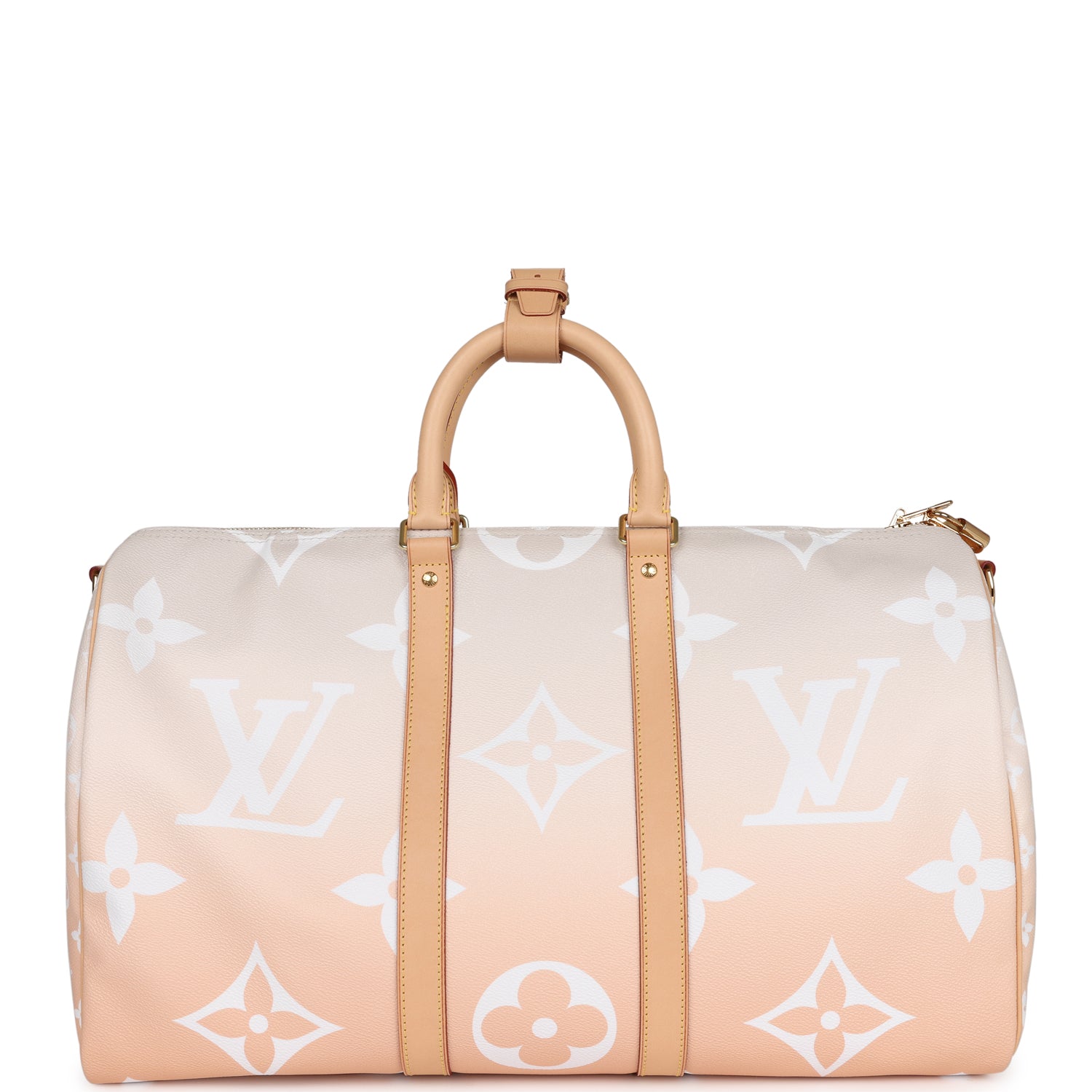 Louis Vuitton Keepall 45 Bandouliere By The Pool Mist Monogram Gold Ha