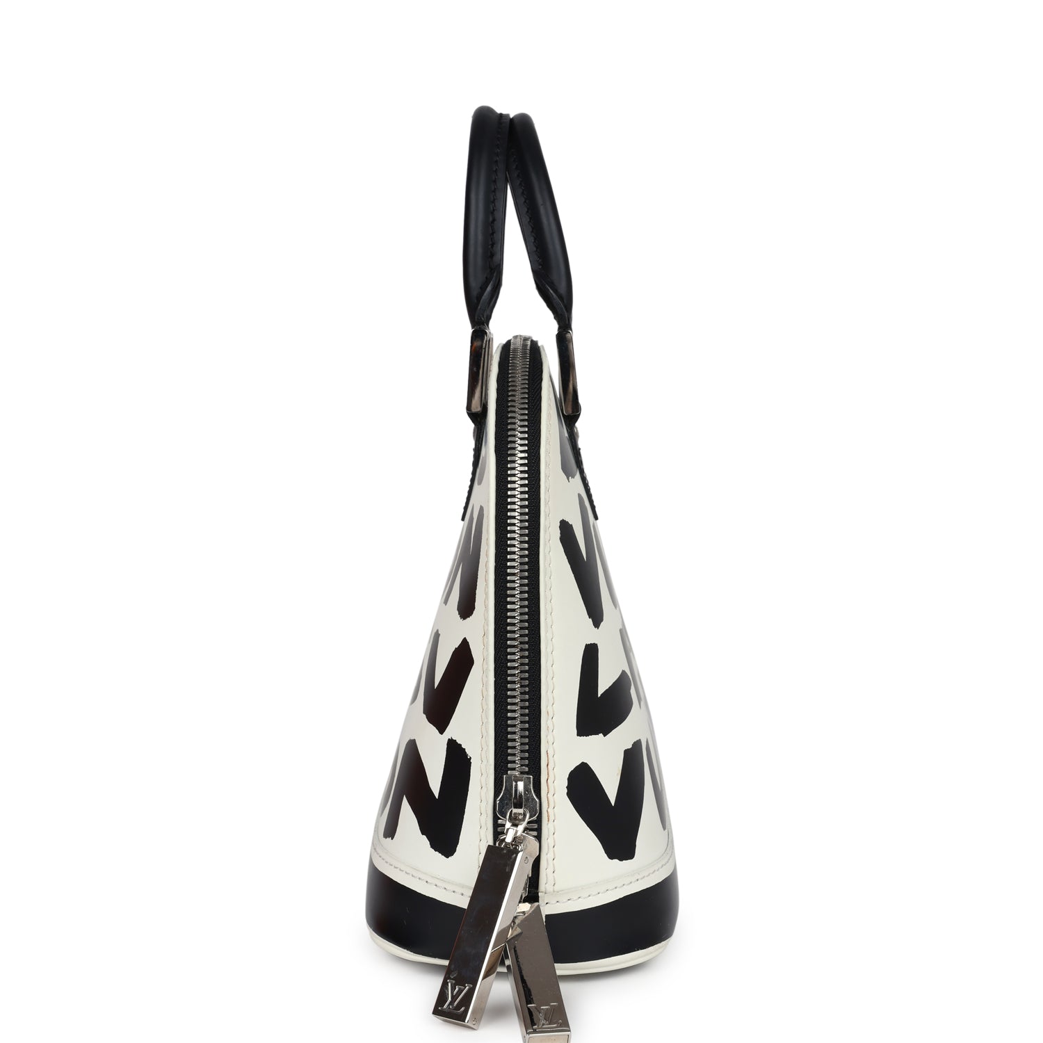 Vintage Louis Vuitton x Stephen Sprouse Graffiti Alma MM Black and Whi