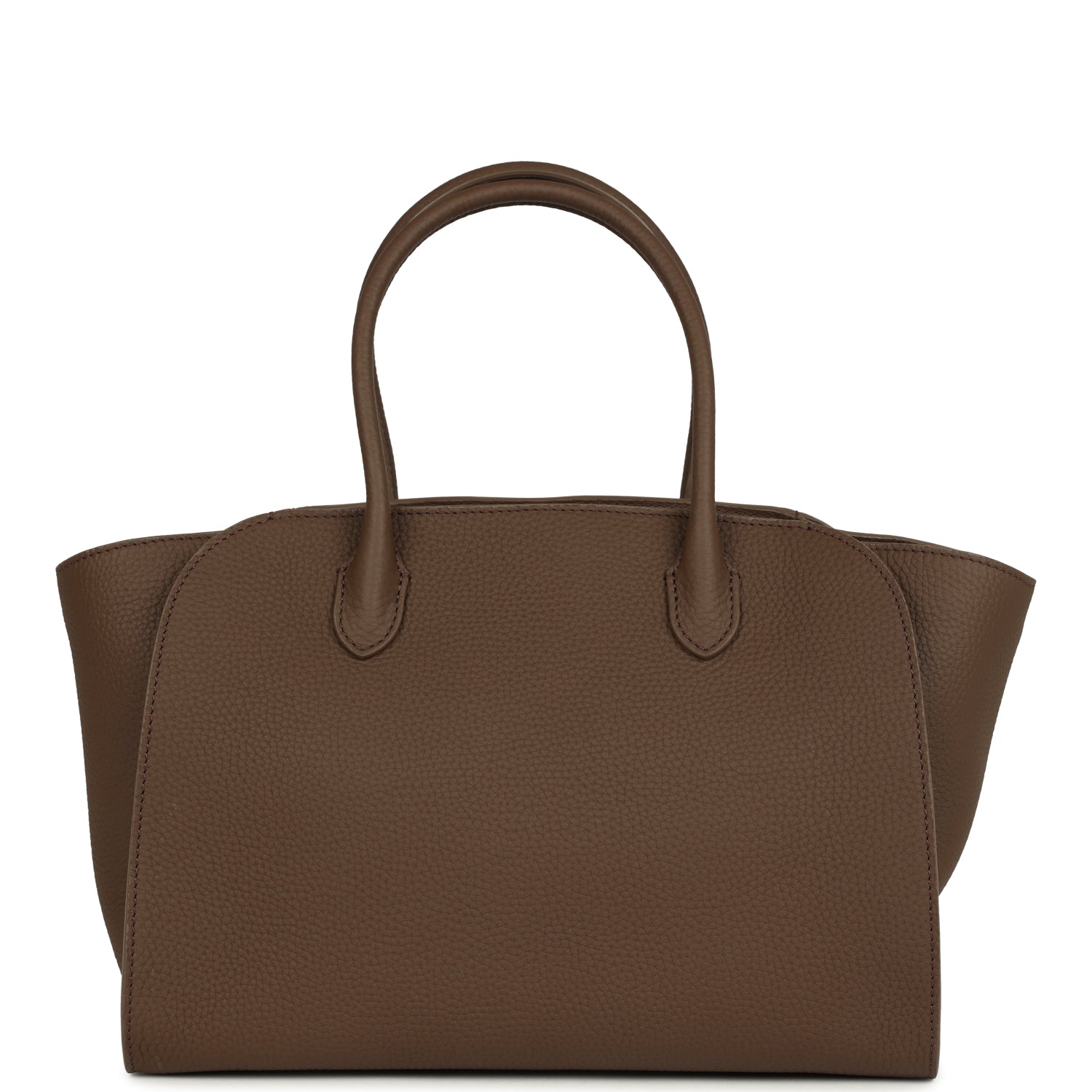 The Row Marlo 12 Tote Bag Dark Olive Calfskin Silver Hardware – New ...