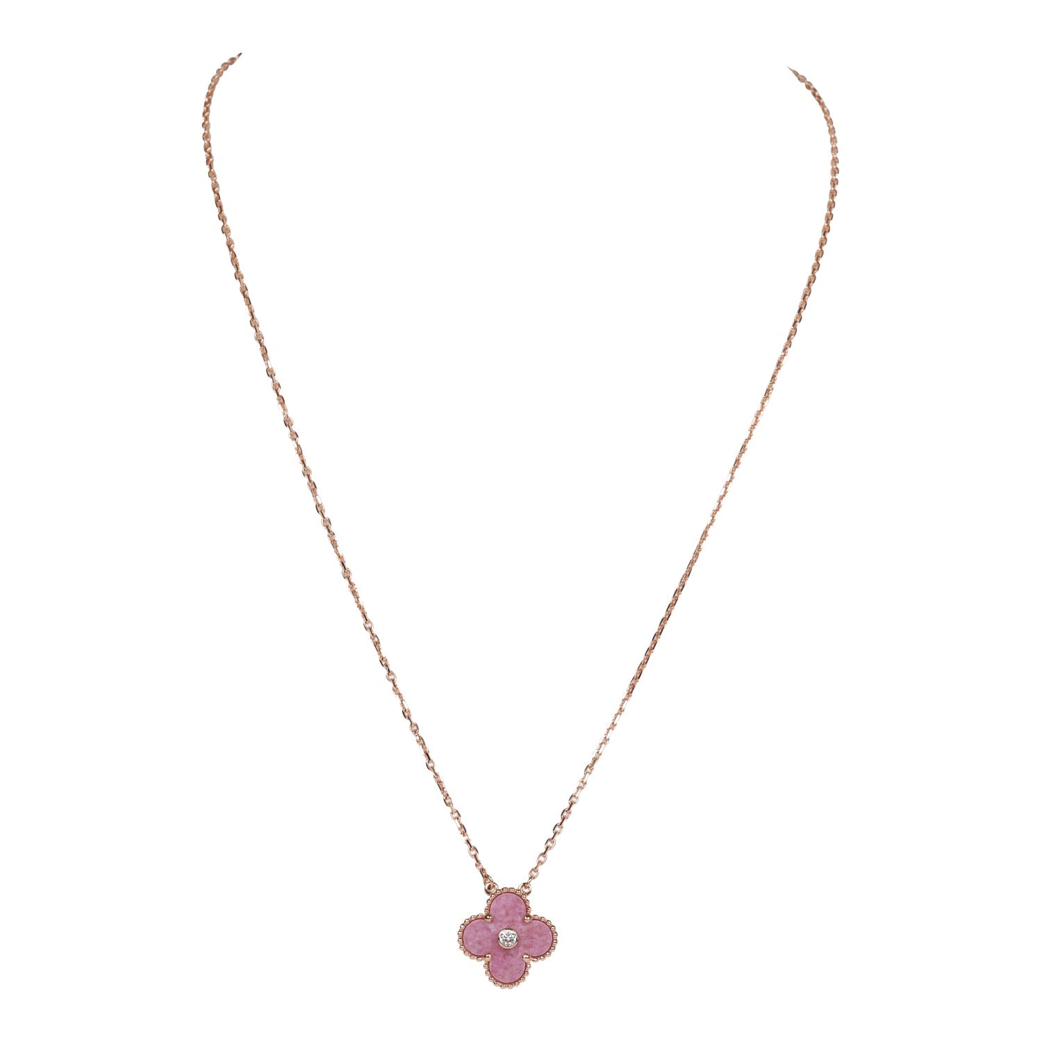 Van Cleef & Arpels 2021 Holiday Alhambra Pendant Necklace – Madison ...