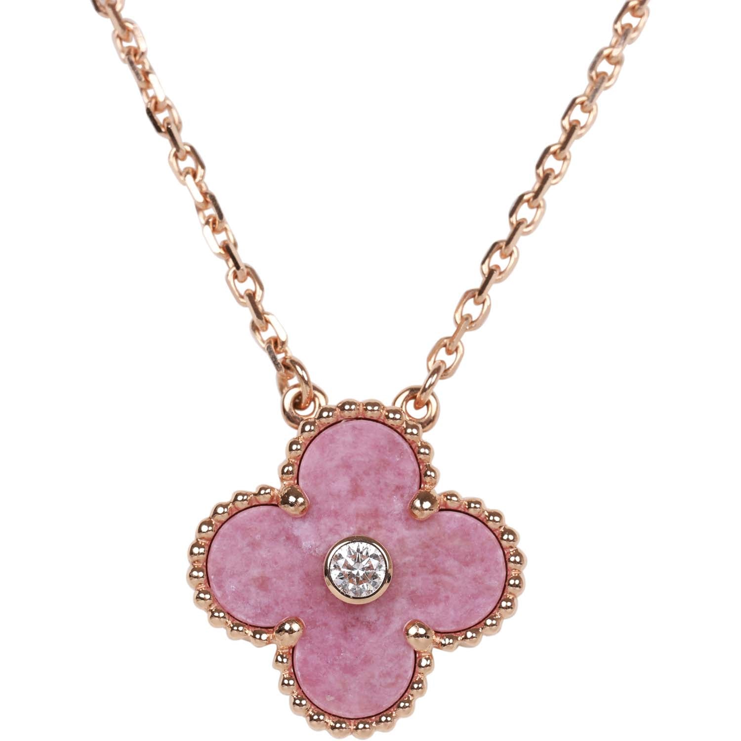 Van Cleef & Arpels 2021 Holiday Alhambra Pendant Necklace – Madison ...